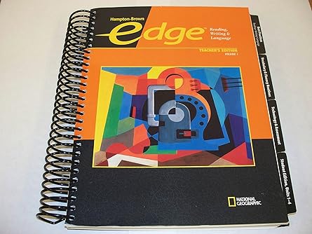 Edge:reading,writing,language Teacher's Edition Vol.1 (Edge:reading ...