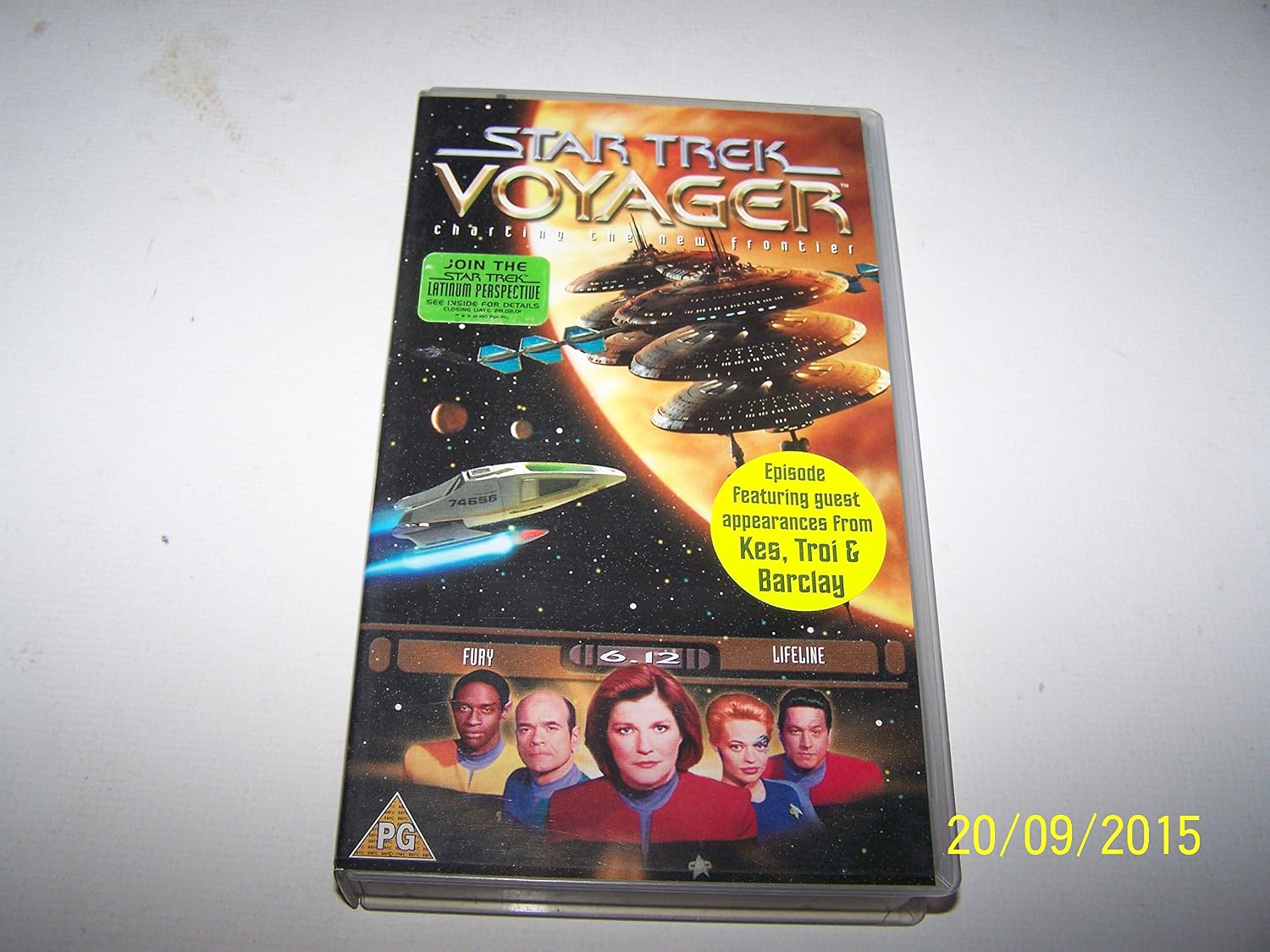 Star Trek Voyager - Fury & Lifeline, Volume 6.12 [VHS] [1996] : Kate ...