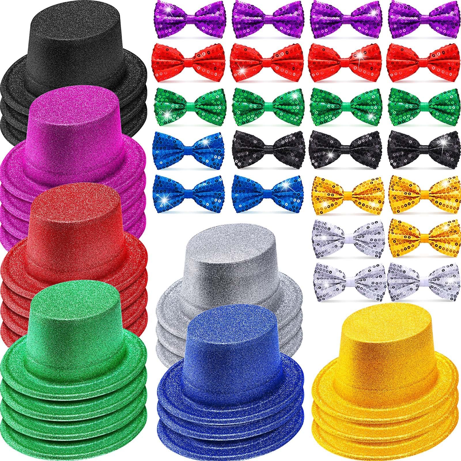 Amazon.com: Zhanmai 48 Pcs Cosplay Party Costume Accessories, 24 Top ...