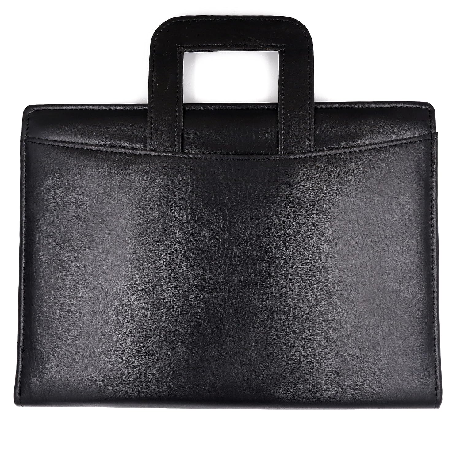 Fastidious Premium Leatherette Conference File Folder Zipper Handle Bag ...