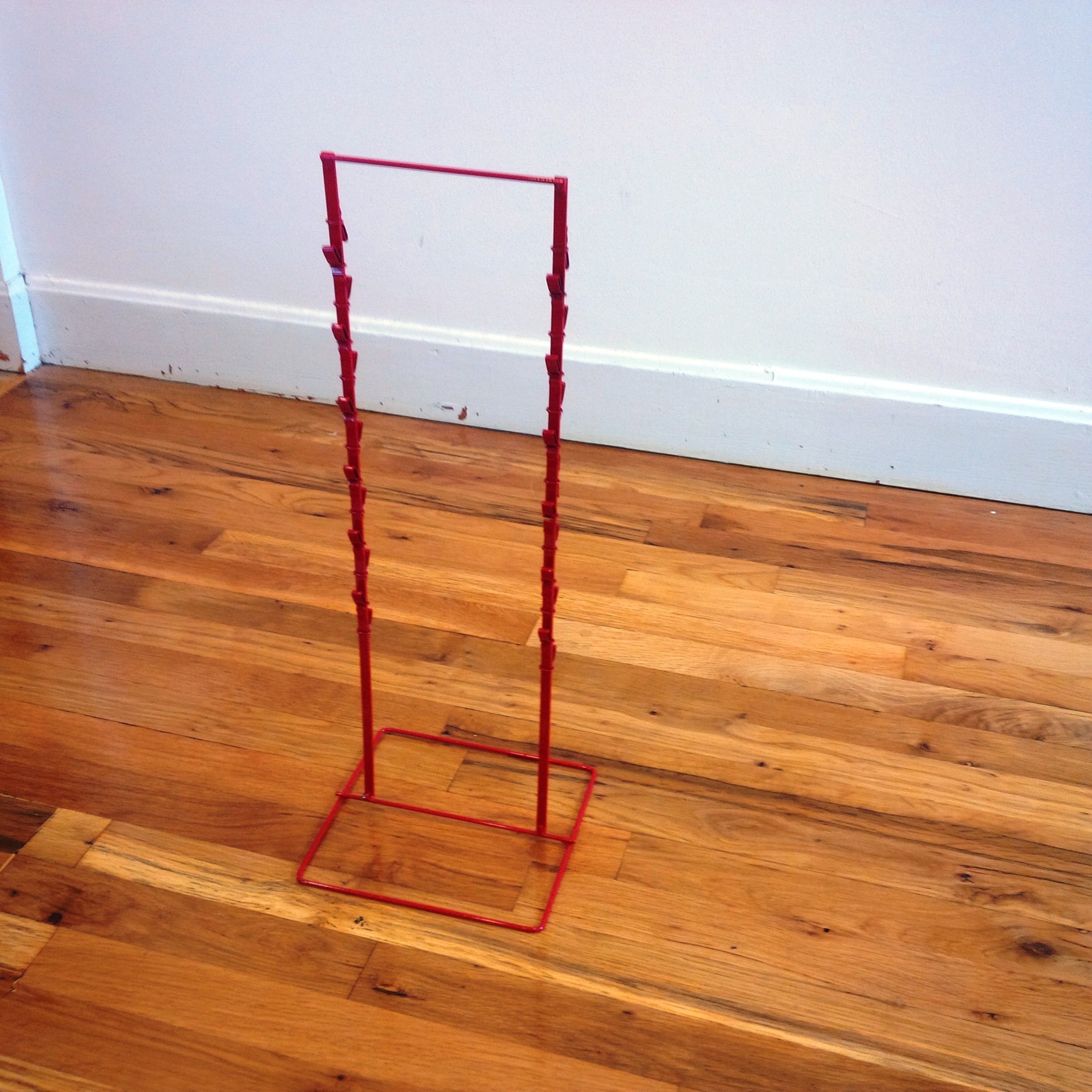 Amazon.com: Double Round Strip Display Rack in Red - 22 H x 8.5 W x 8 D ...