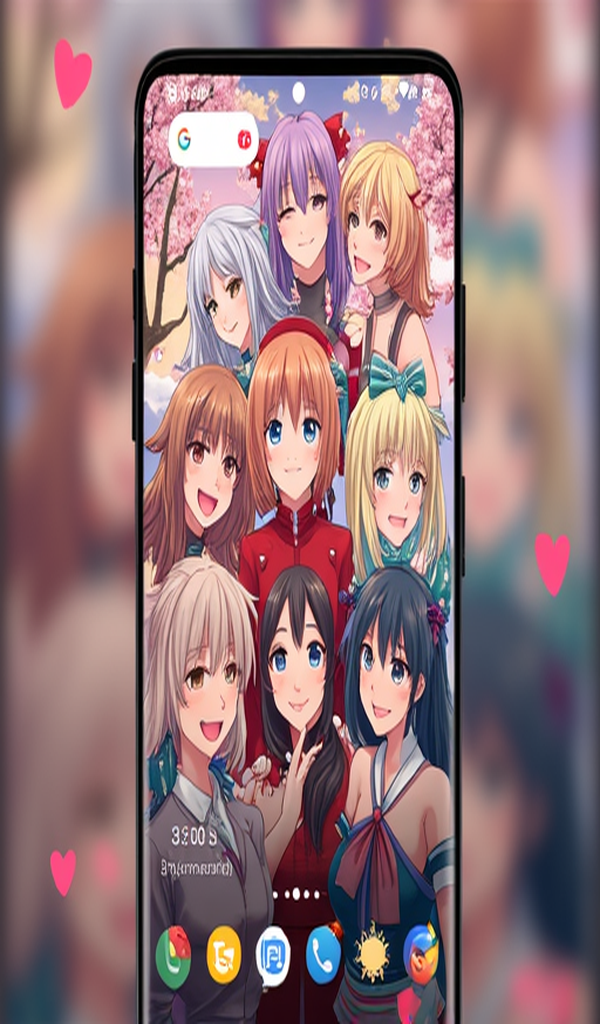 Girls Anime PFP - Cute Kawaii HD 4K Live Backgrounds Profile - App on ...