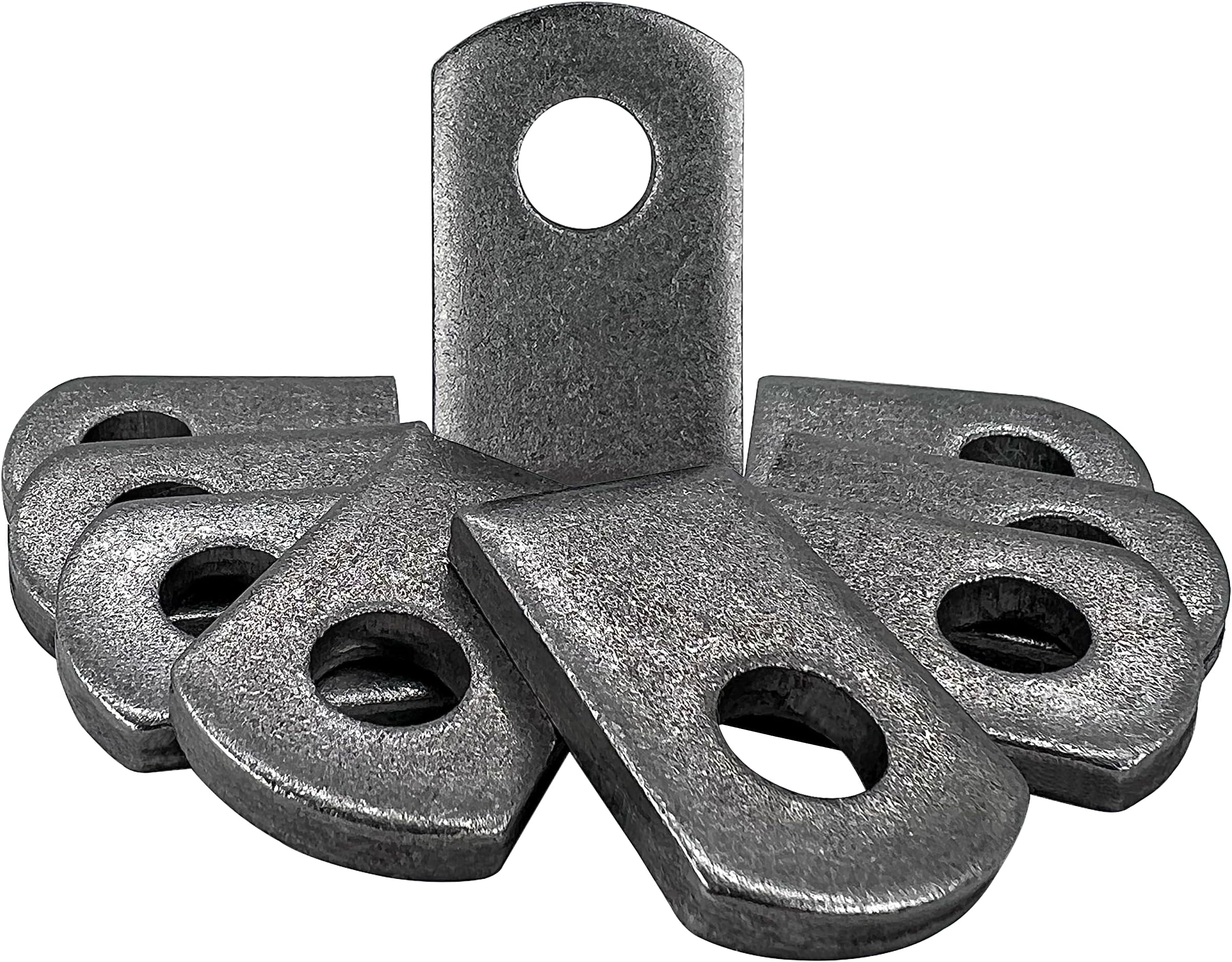 Sidco Supply Welding Tabs - Extra Thick - 1' W x 1.5' H, 3/8' Hole, 5mm ...