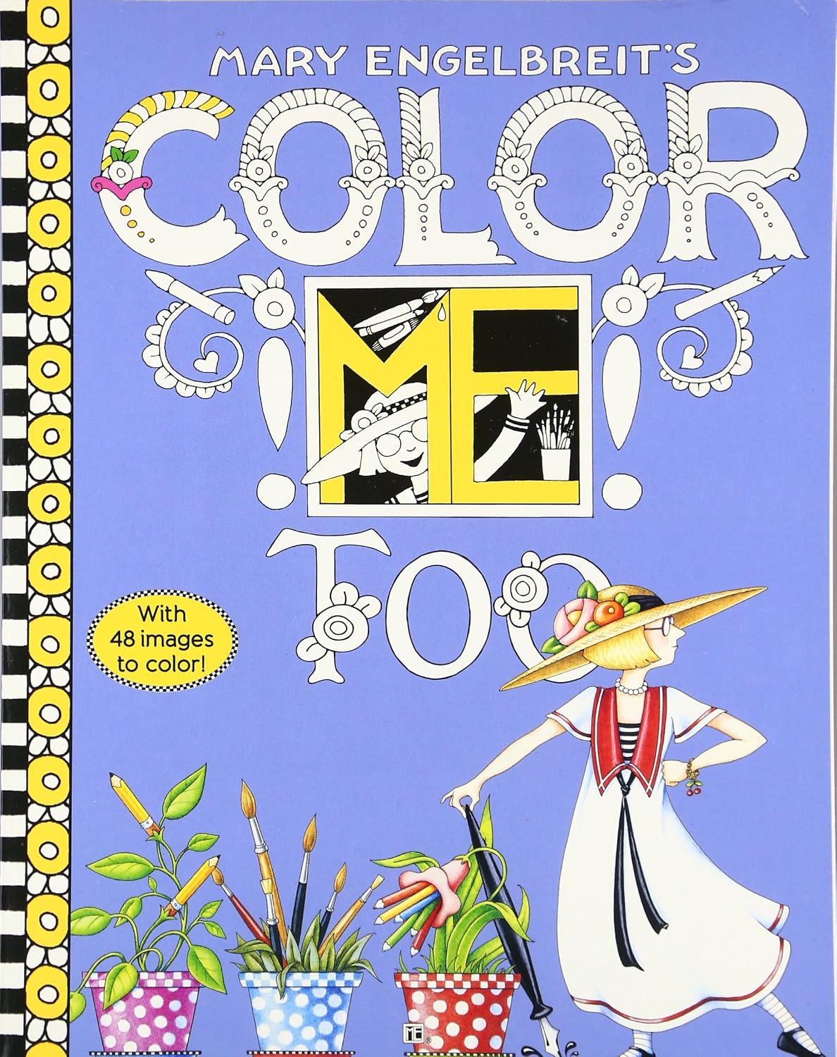 Mary Engelbreit's Color ME Too Coloring Book: Coloring Book for Adults ...