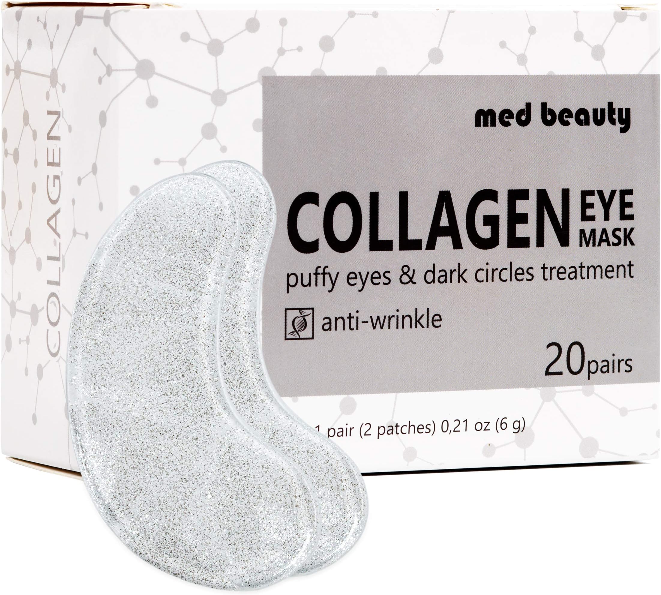 Amazon.com : Collagen Under Eye Patches Eye Masks For Dark Circles And ...