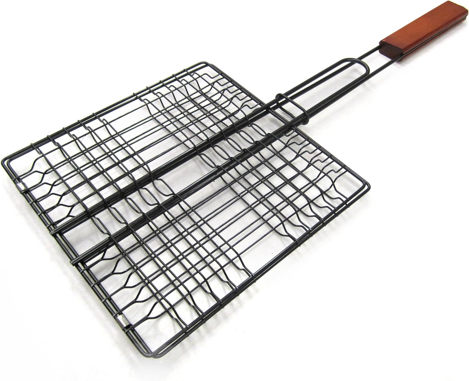 Amazon.com : 21st Century B67A4 Non-Stick 4 Pocket Grill Burger Basket ...