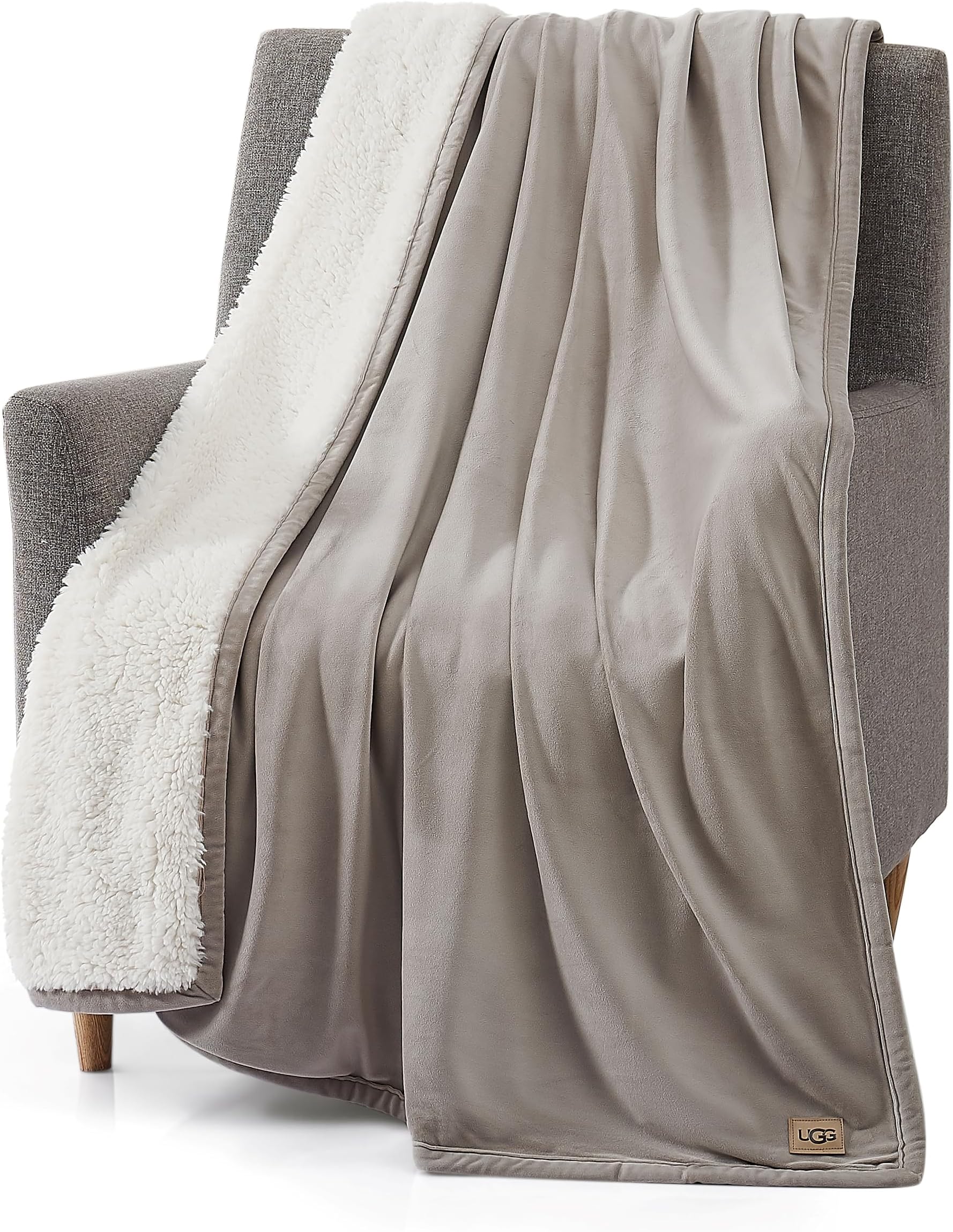 Amazon.com: UGG Lanai Fleece Throw Blanket - Soft and Plush Fleece ...