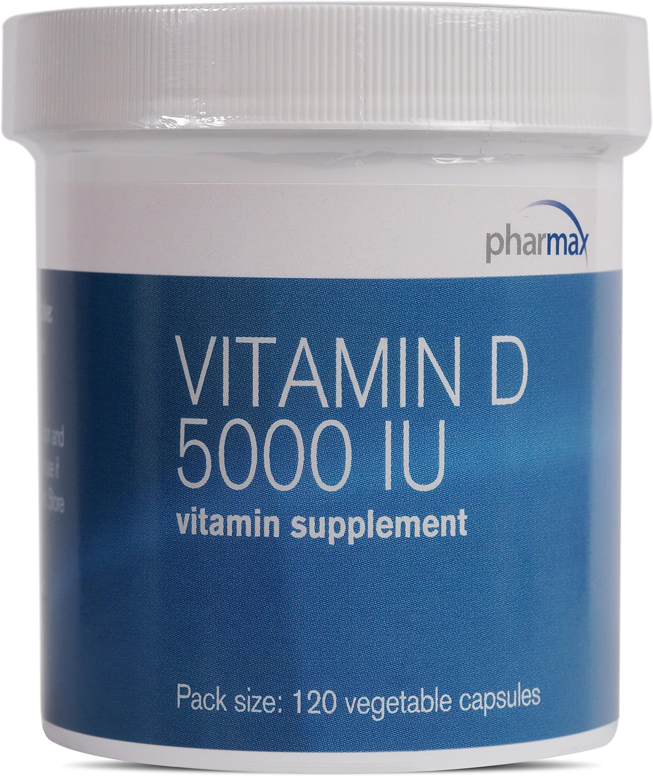 Amazon.com: Pharmax Vitamin D 5000 IU | Supports Healthy Bones and ...