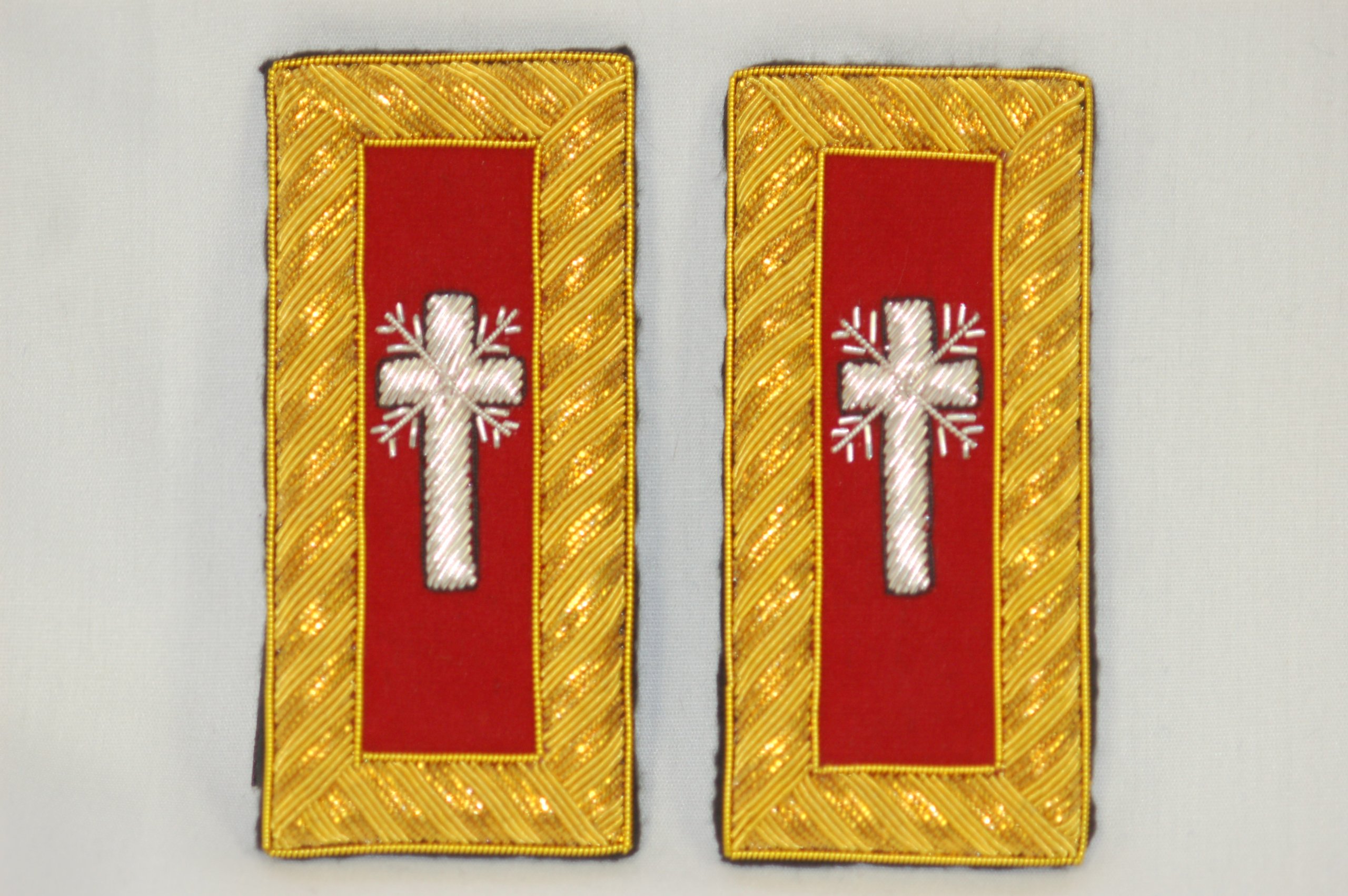 Amazon.com: Masonic York Rite Knights Templar Shoulder Boards "Past ...