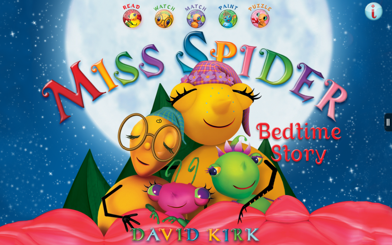 Miss Spider's Bedtime Story - App on Amazon Appstore