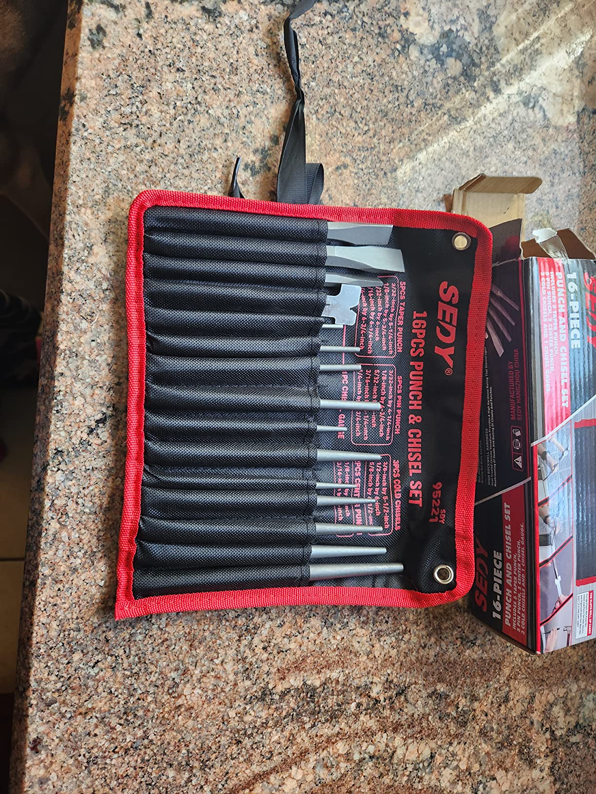 $4/mo - Finance 16-Piece Precision Punch & Chisel Set - Taper Punch ...