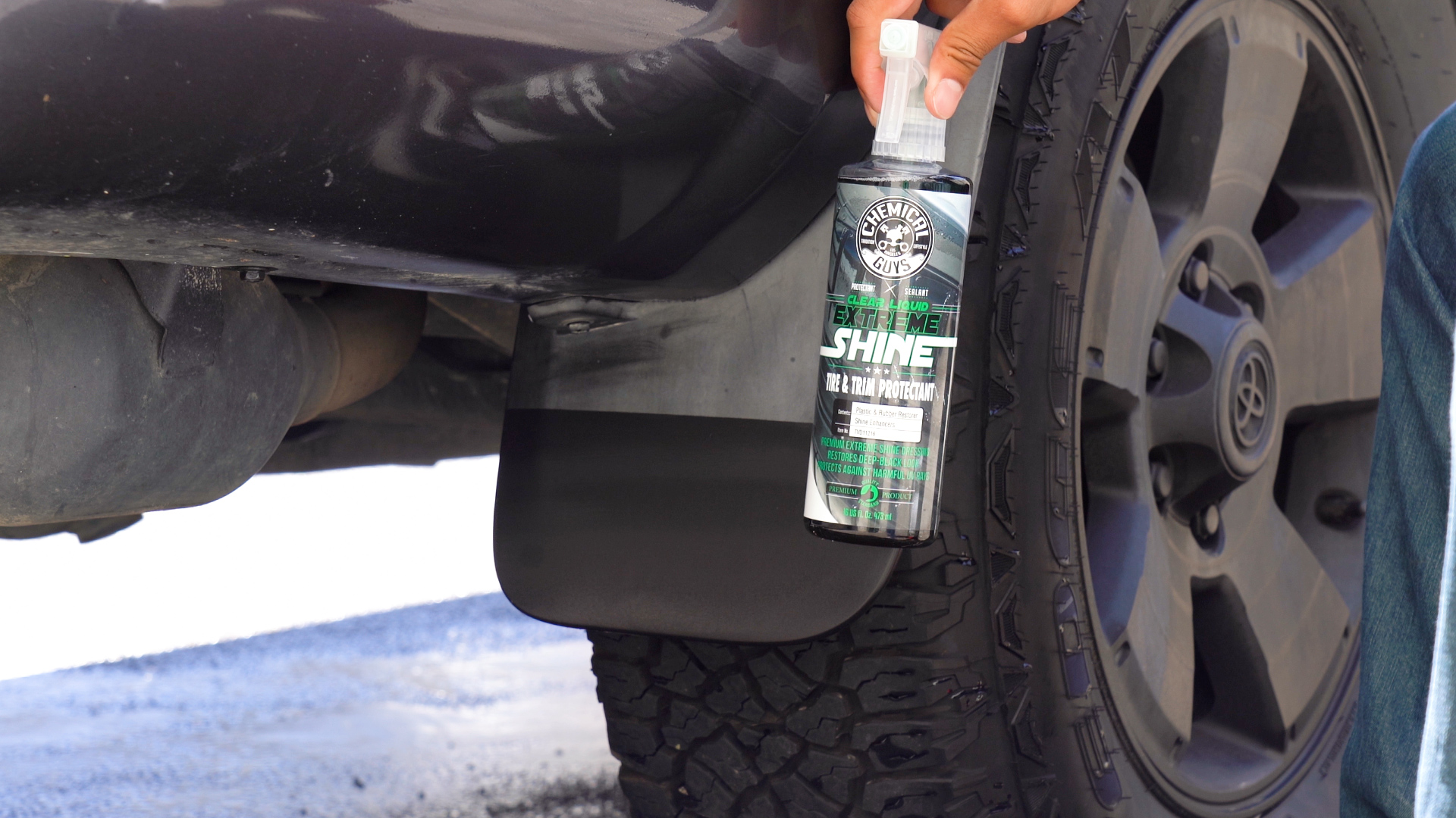 Watch How to Restore Mud Flaps with Extreme Shine on Amazon Live