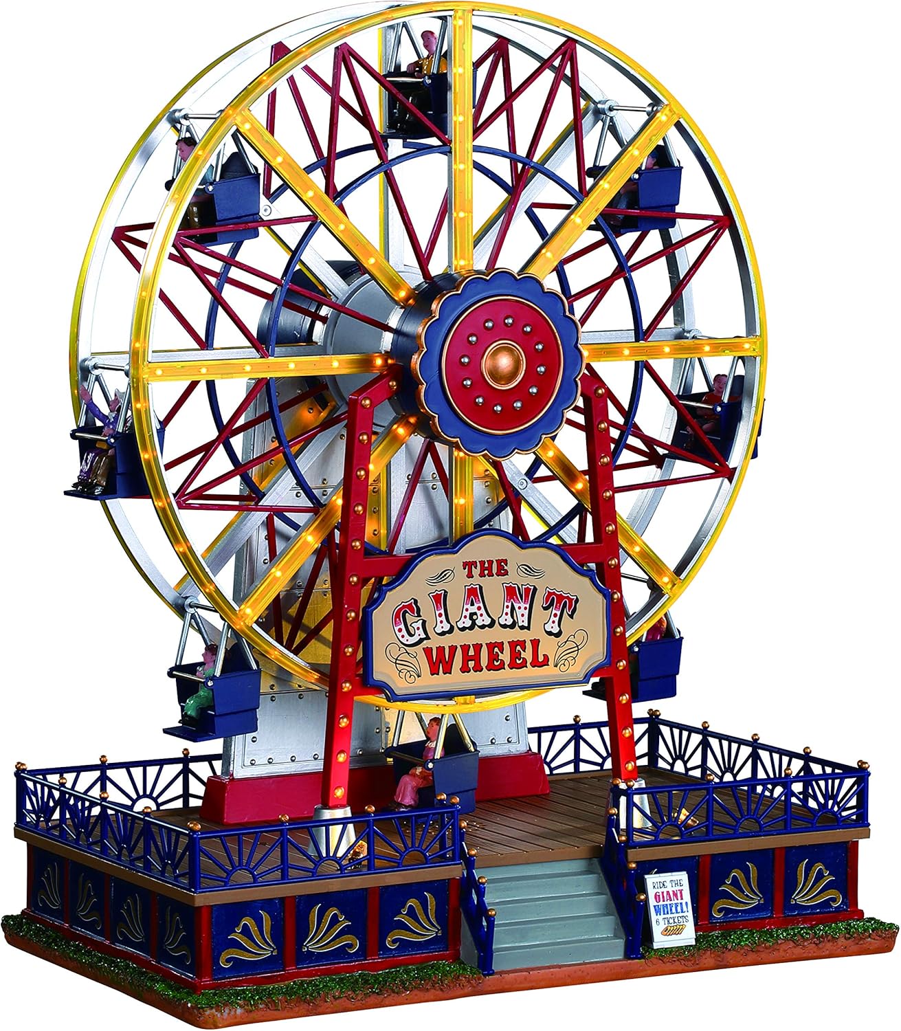 Amazon.com: Lemax The Giant Wheel, with 4.5V Adaptor #94482 : Home ...