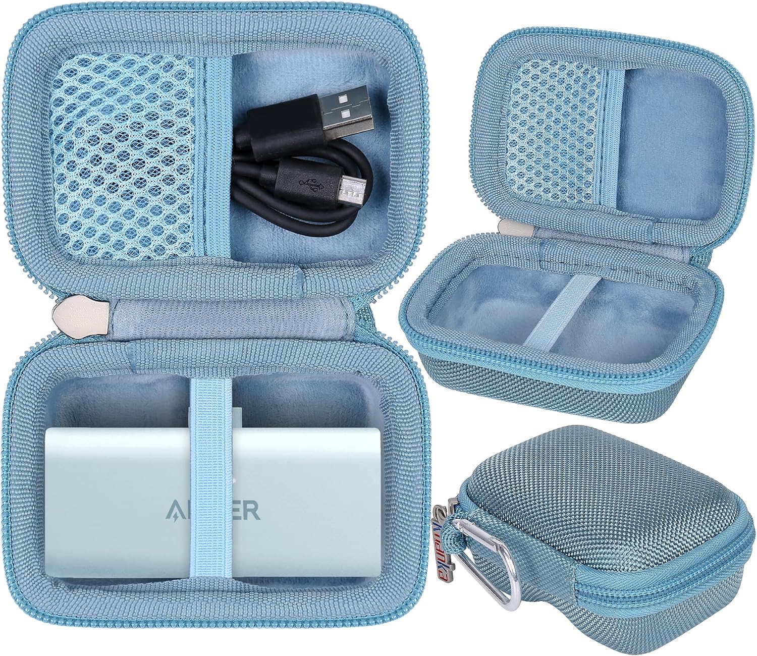 Khanka Replacement Hard Carrying Case for Anker Nano Power Bank 5000mAh ...