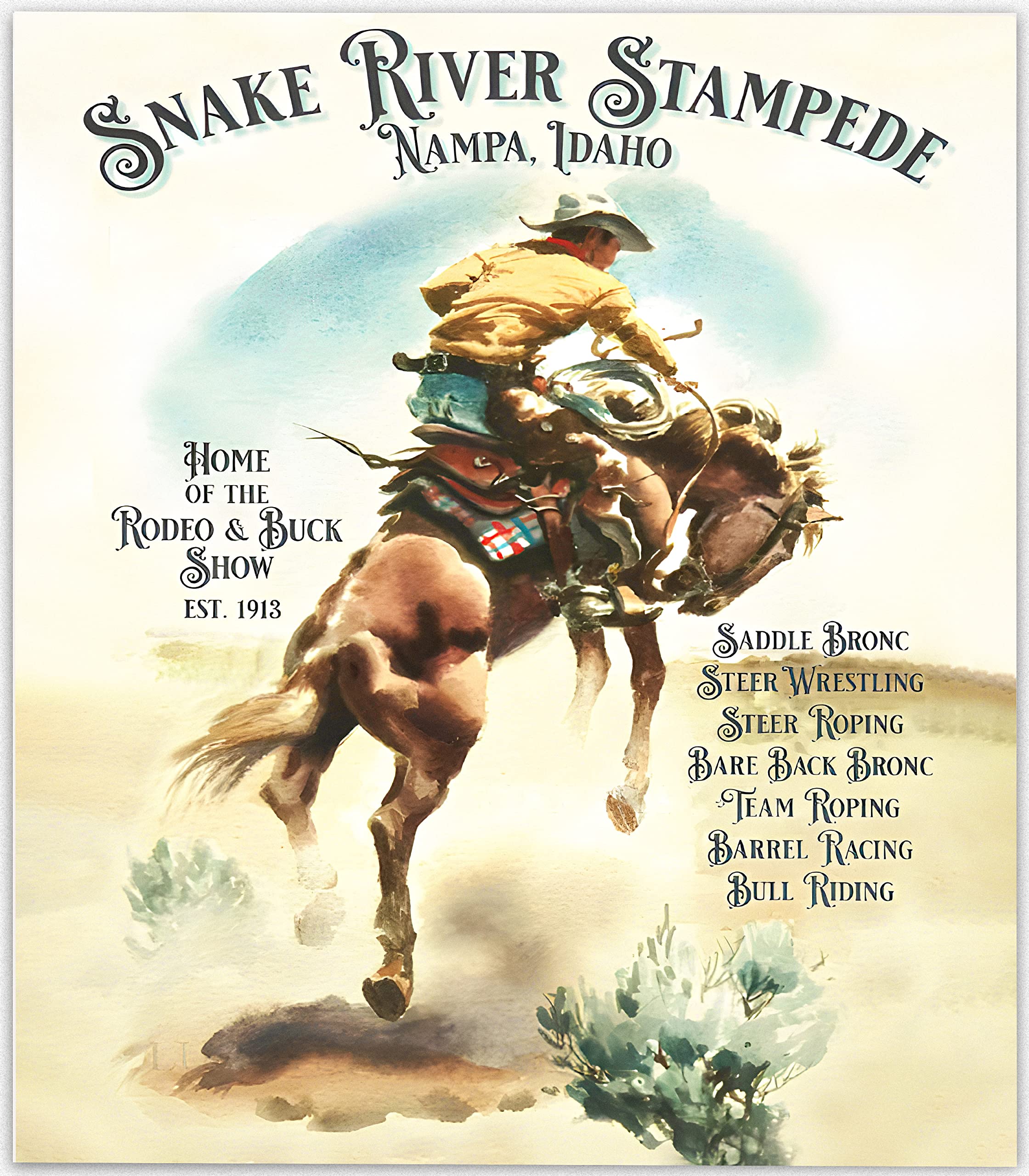 Vintage Western Art