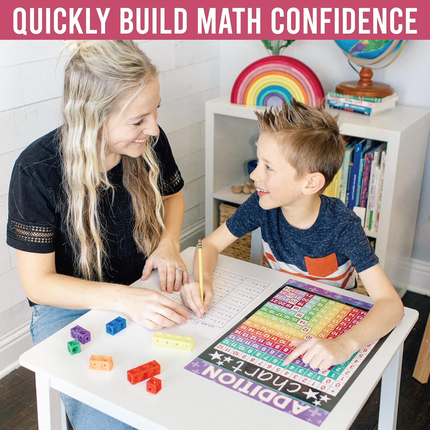 12 Colorful Math Posters for Elementary School Guam | Ubuy