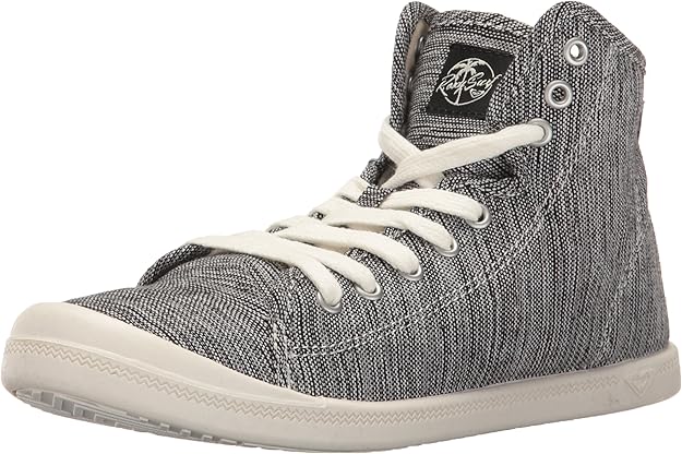 Amazon.com | Roxy Women's Rizzo Ii Fashion Sneaker, Black/White Fade, 6 ...