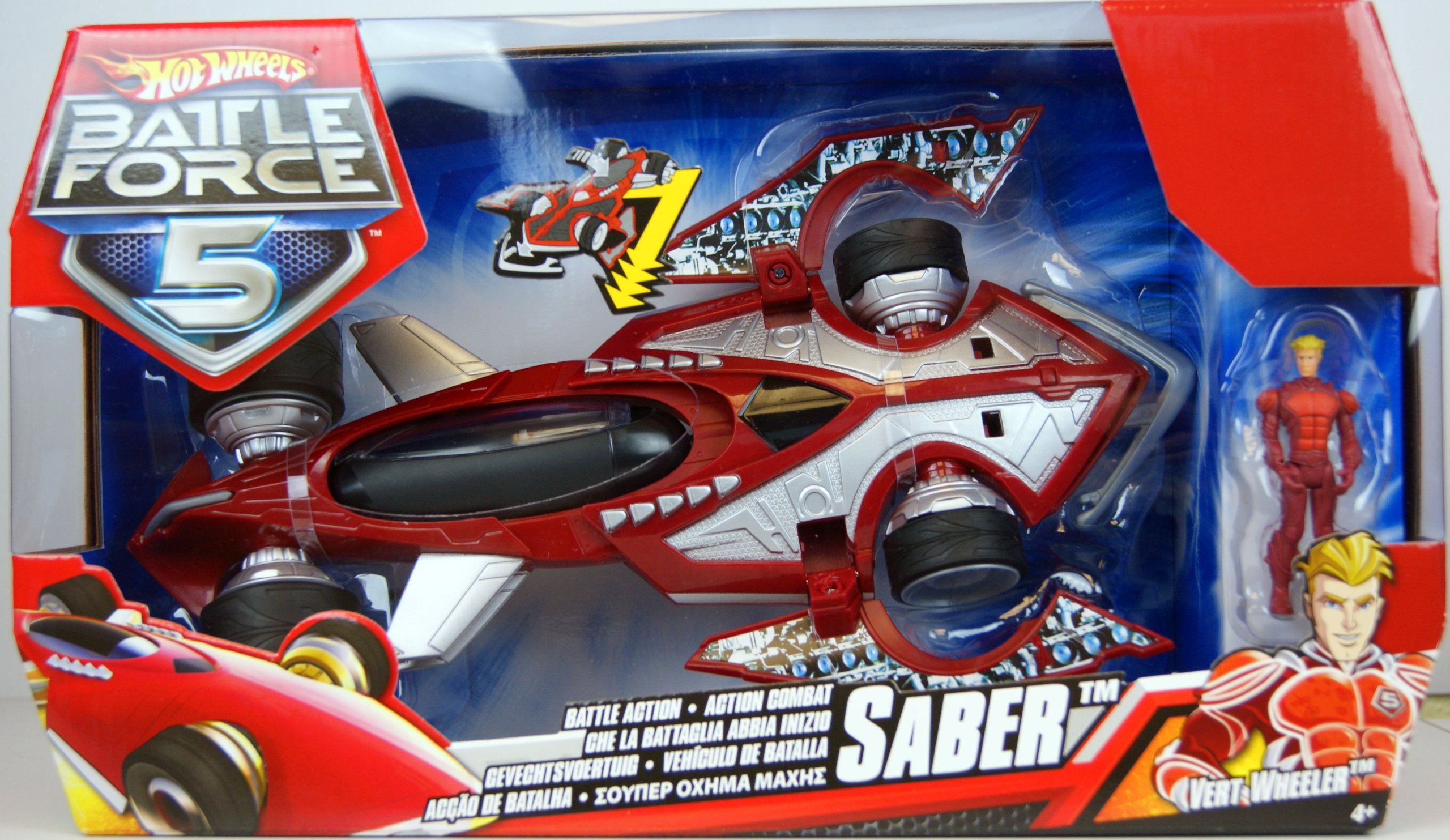 Hot Wheels Battle Force 5 Sabre Hot Wheels Battle Force 5 Saber 2025