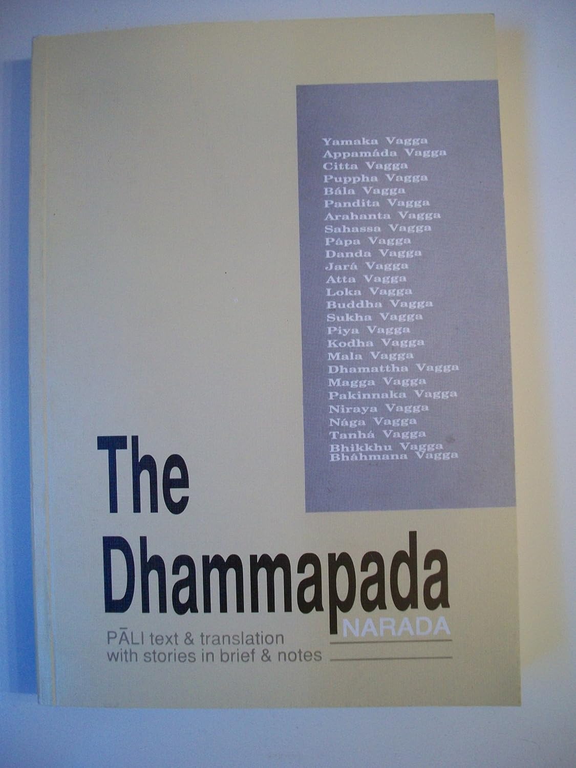 The Dhammapada - Pali Text and Translation with Stories in Brief and ...