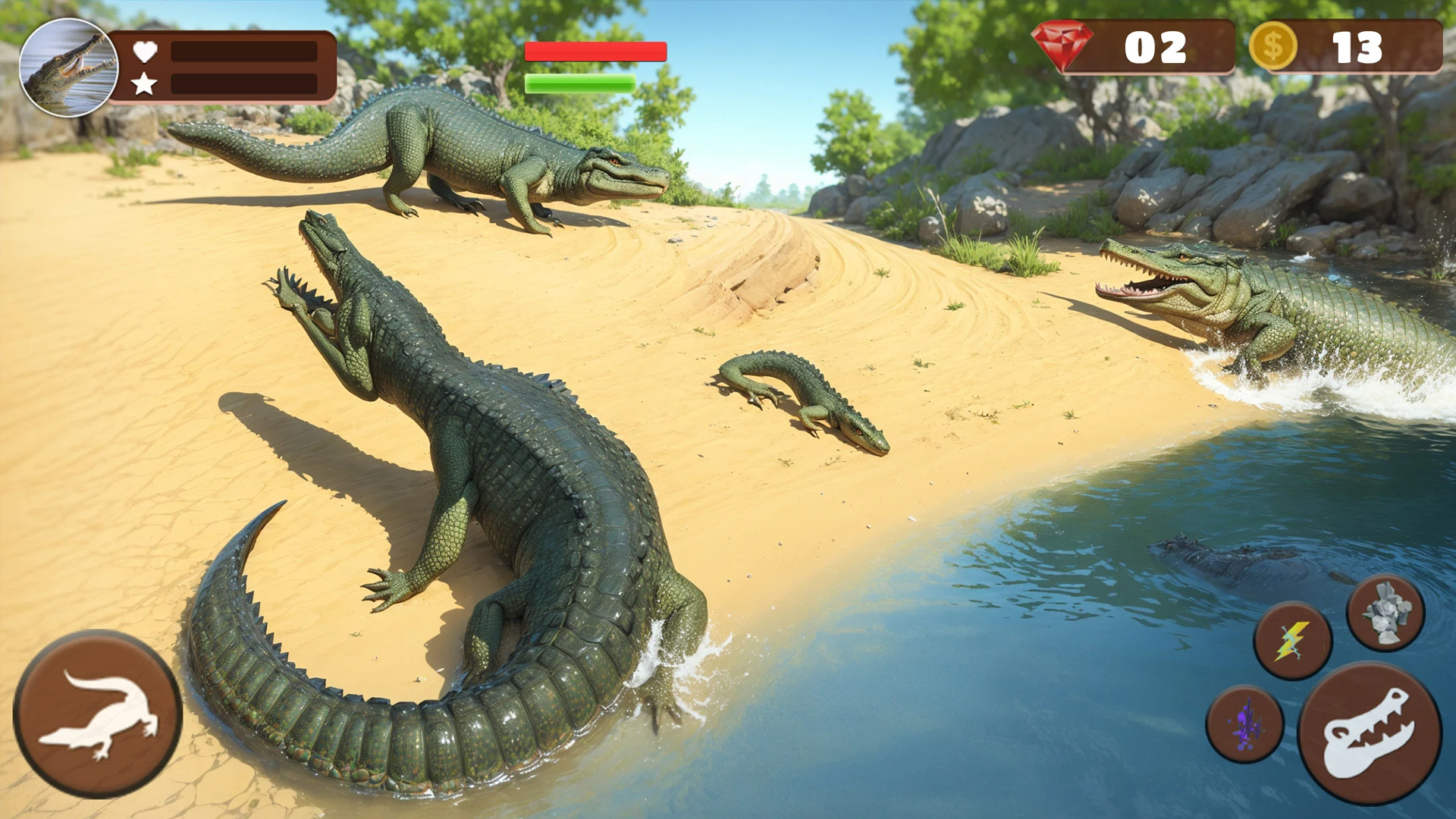 Crocodile Family Life Simulator - App on Amazon Appstore