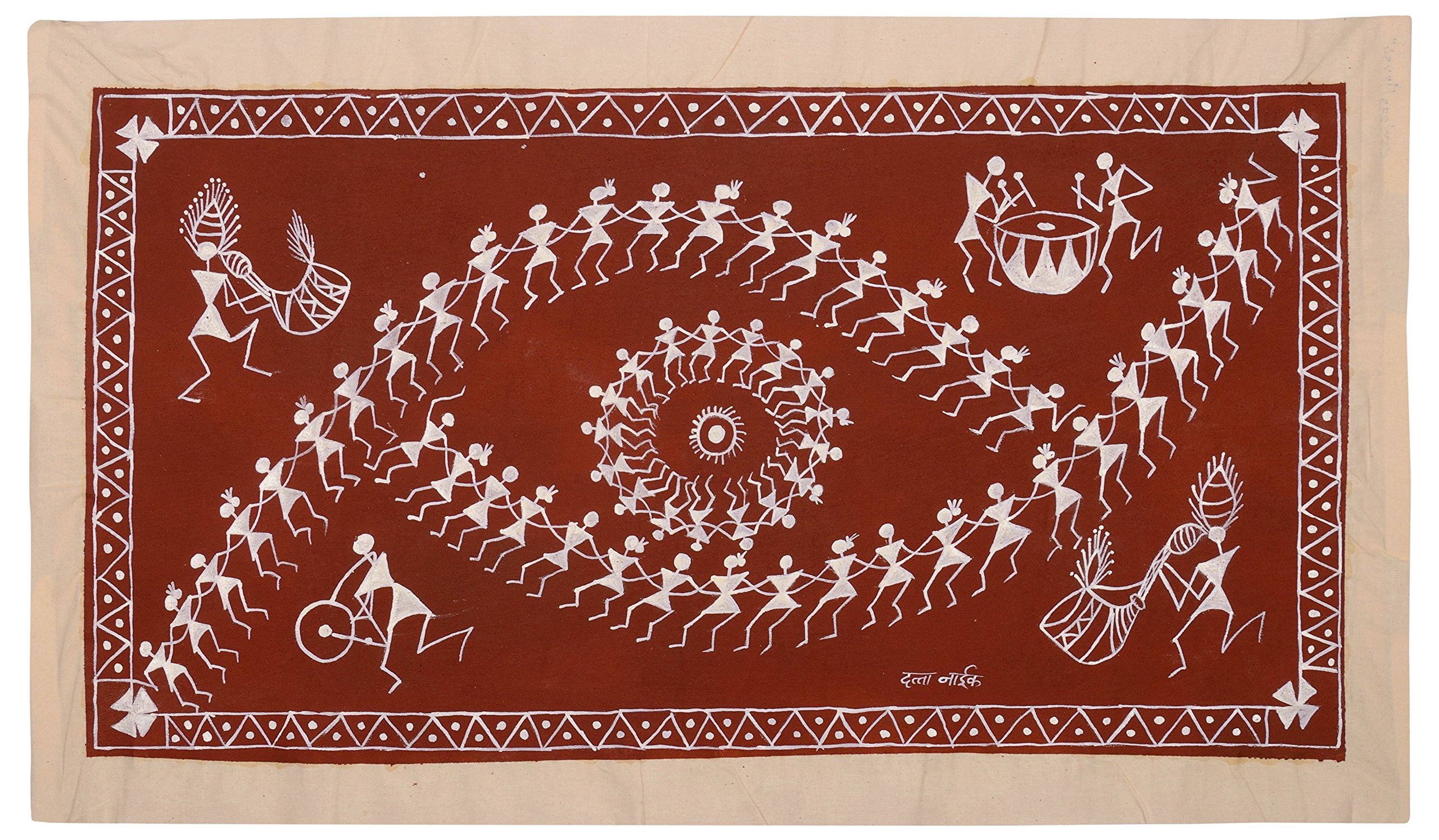 Warli Painting Rangoli