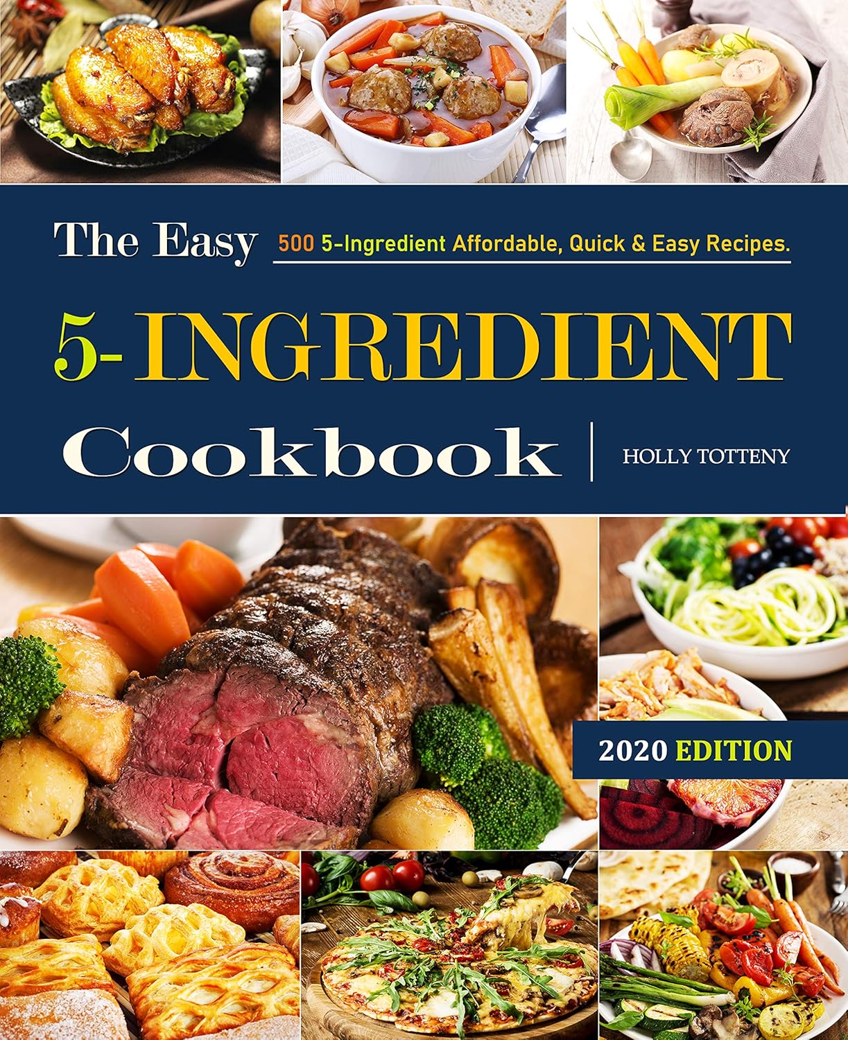 Amazon.com: The Easy 5-Ingredient Cookbook #2020: 500 5-Ingredient ...