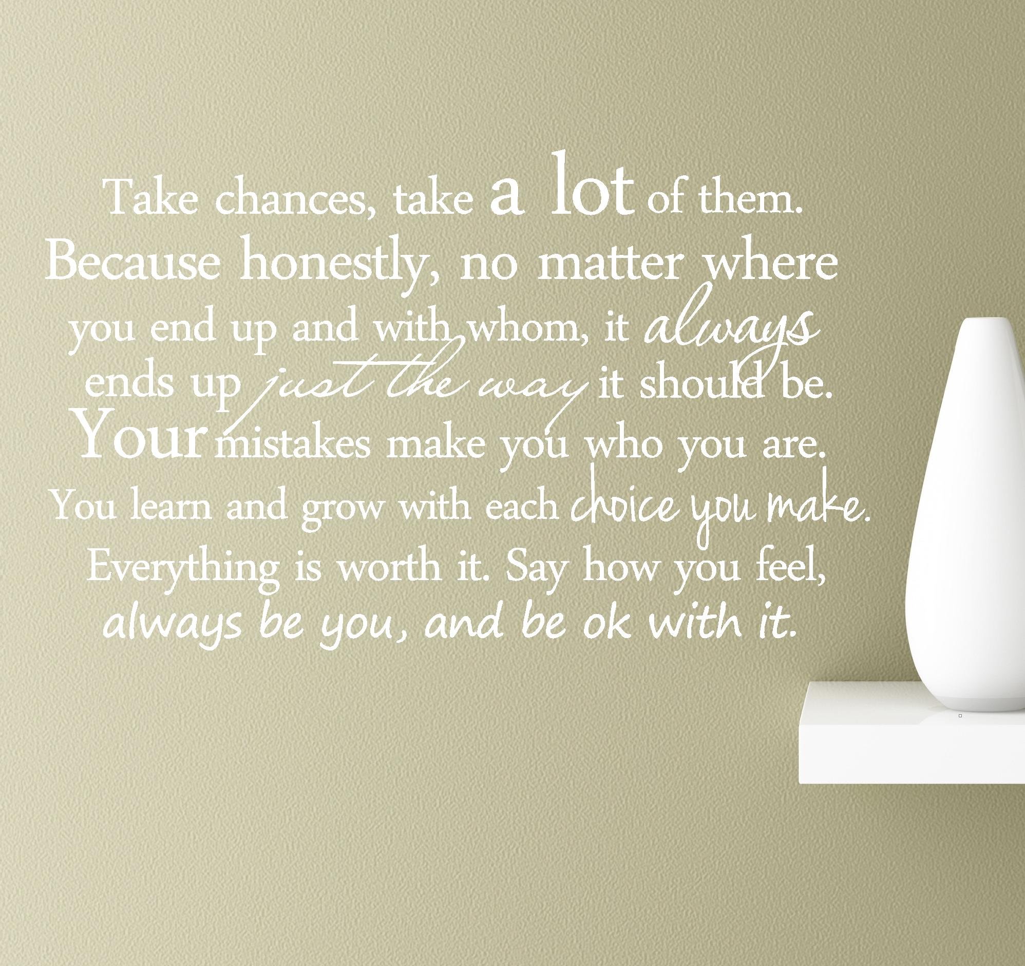 Quotes About Taking Chances