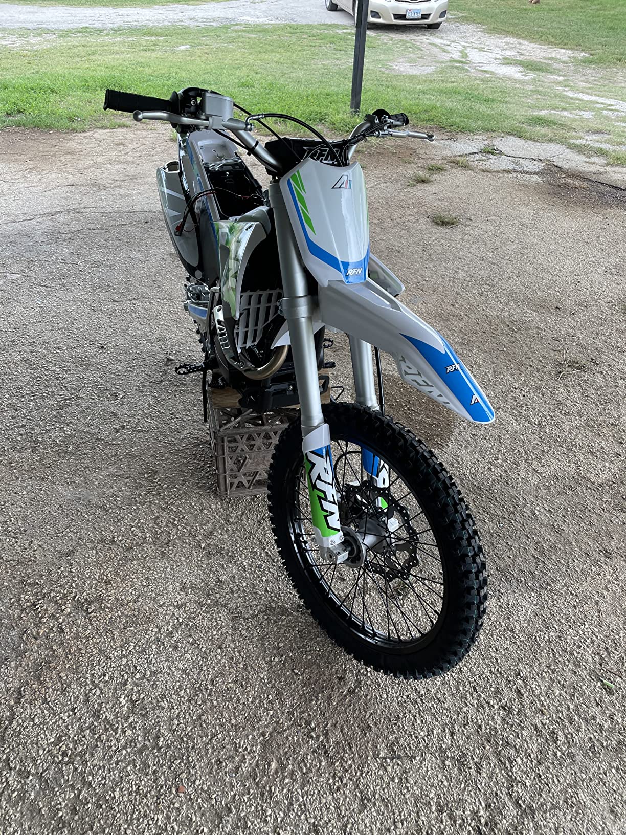 $67/mo - Finance HHH Apollo RFN Thunder Proactive 250 Dirtbike 5 Speed ...
