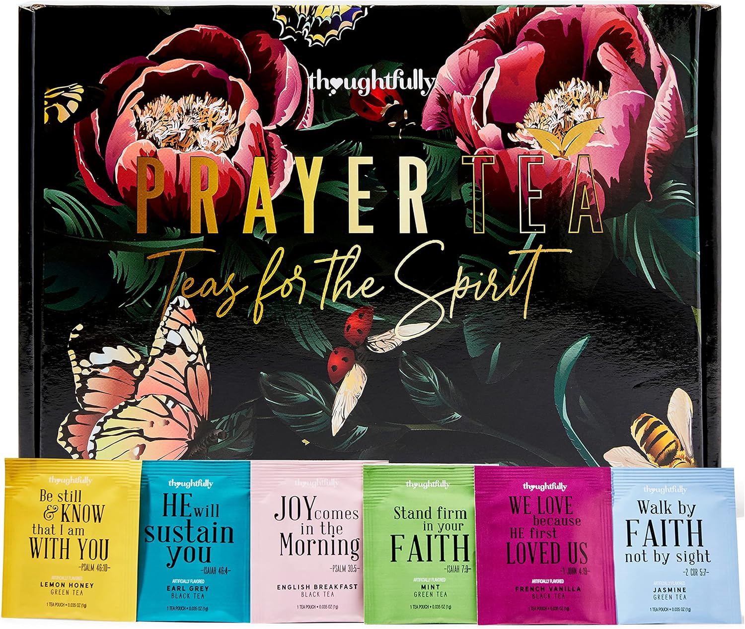 Thoughtfully Gourmet, Tea Affirmations Christian Prayer Gift Set ...