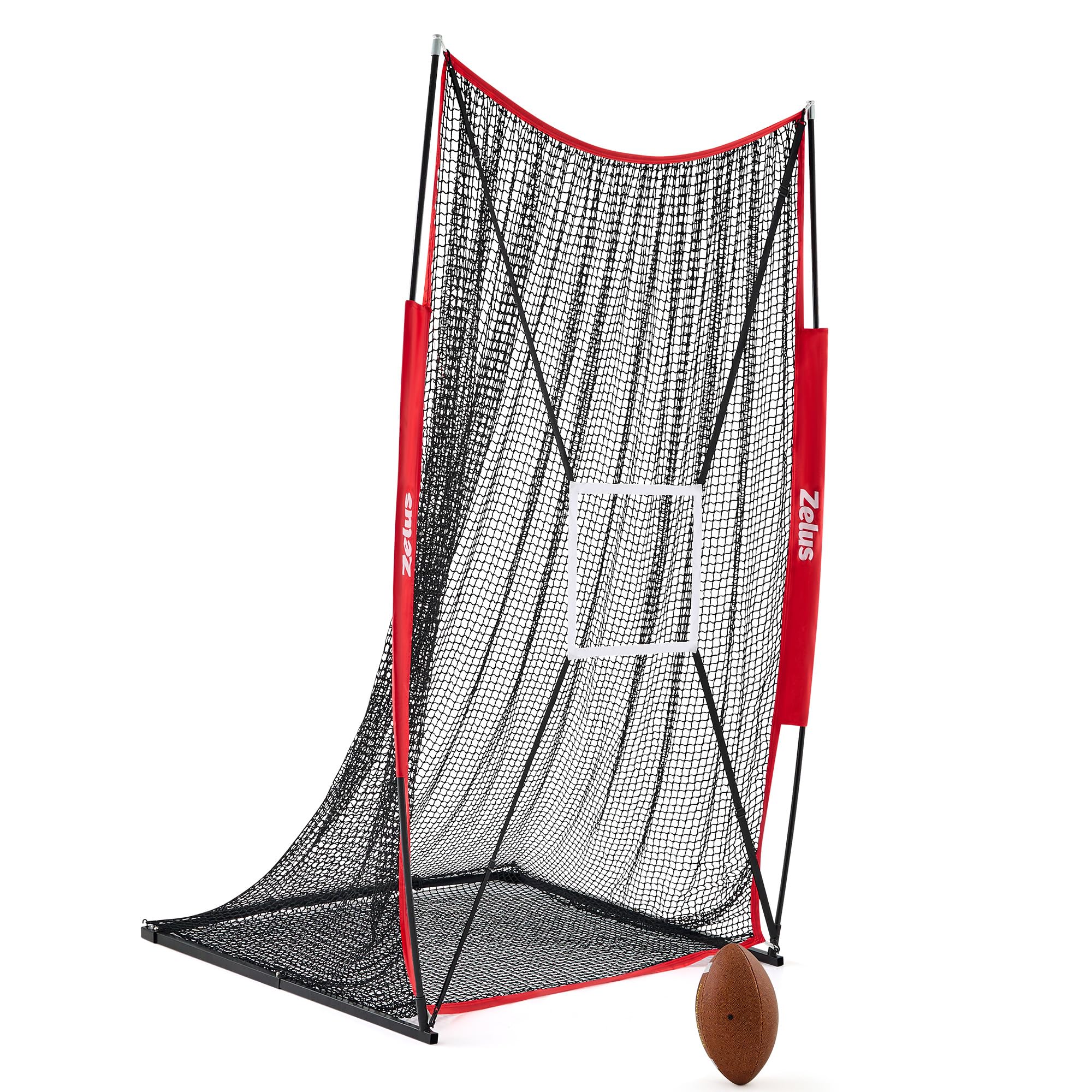 Amazon.com : ZELUS 7x4 ft Football Kicking Net, Portable Football ...