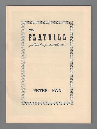 Jean Arthur "PETER PAN" Boris Karloff / Leonard Bernstein 1950 Broadway ...