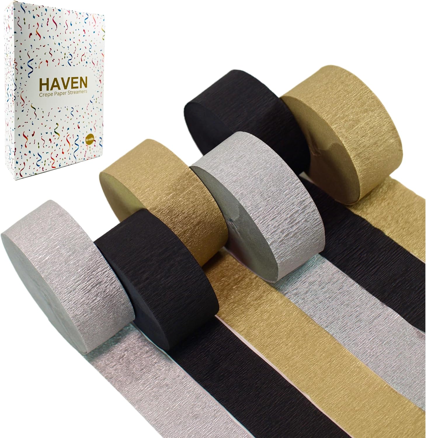 Amazon.com: HAVEN 1,050Ft 100% Biodegradable & Eco-Friendly Black Gold ...