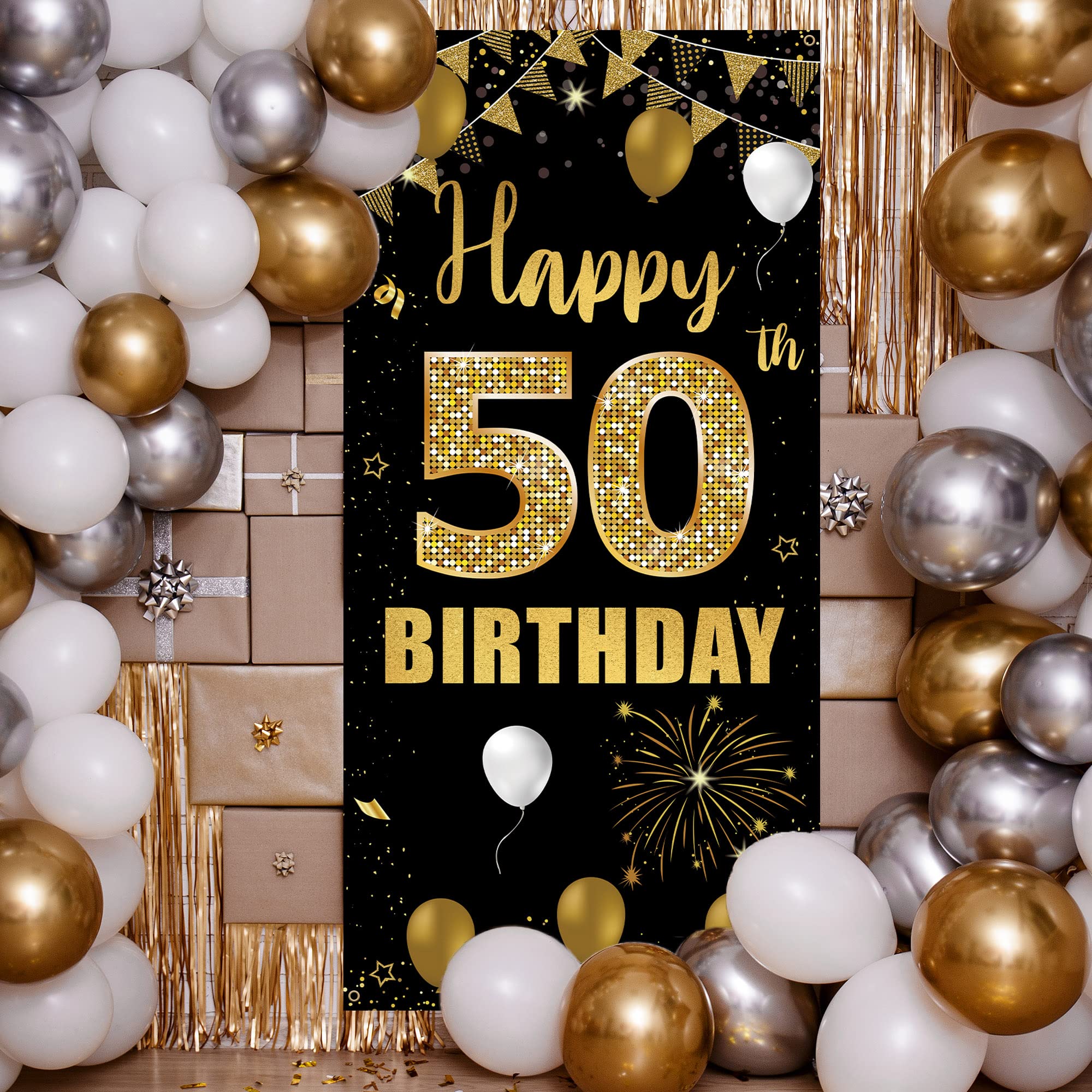 50th Birthday Banner Ideas