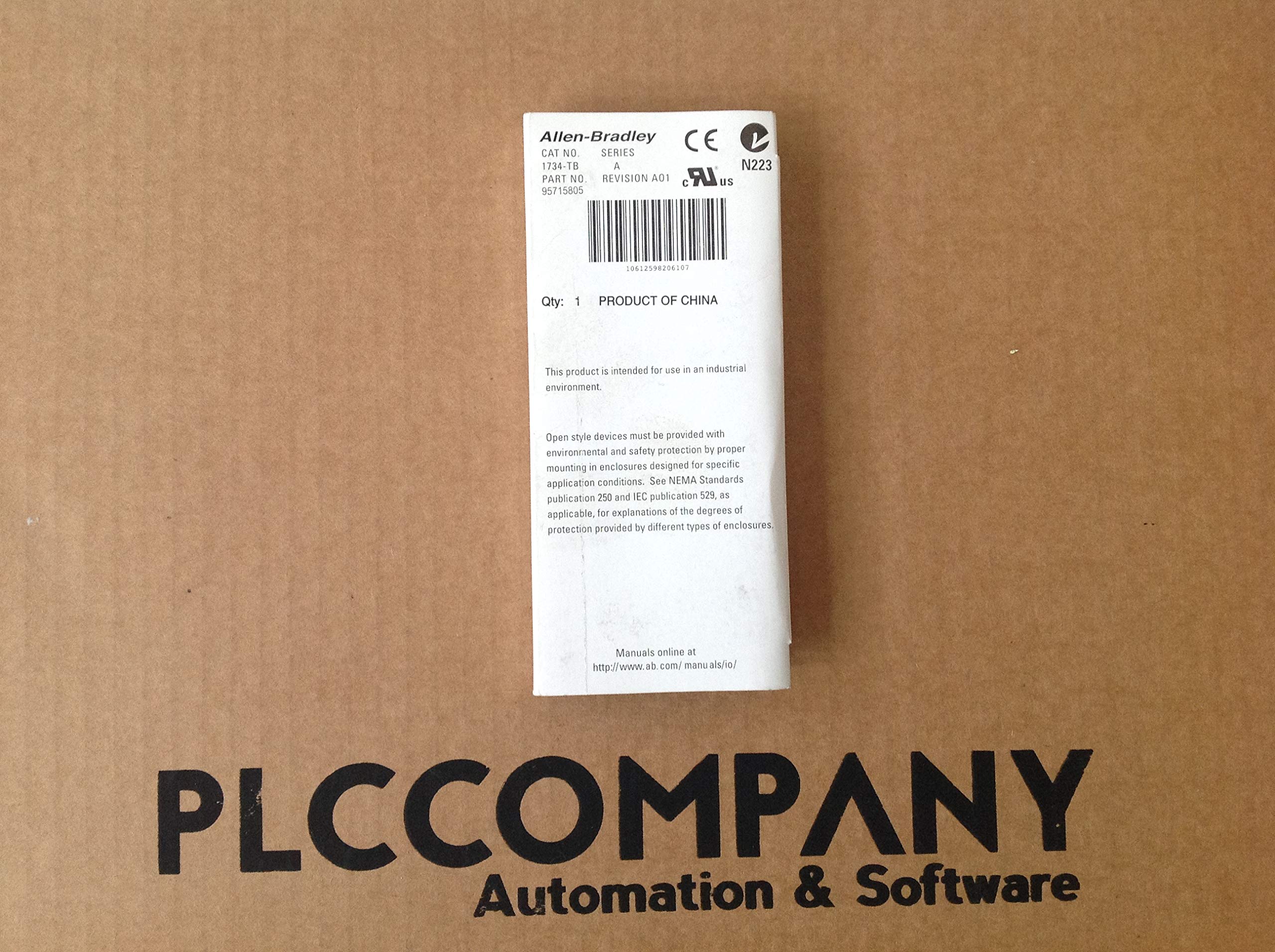 Buy ALLEN BRADLEY 1734-TB 1734-MB and 1734-RTB, Terminal Base, DIN ed ...