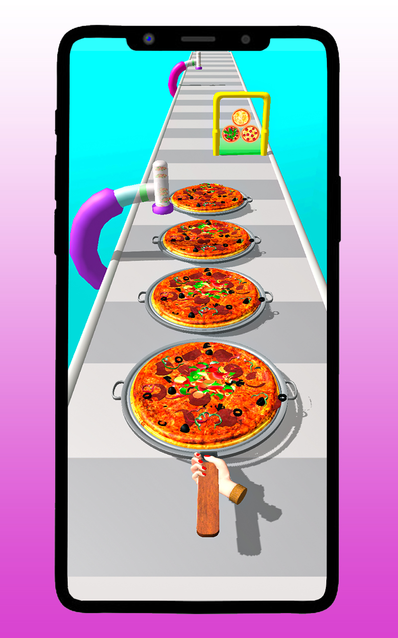 Pizza Rush! Pizza Ready Stack Runner 3D - I Want Pizza Please Bake ...