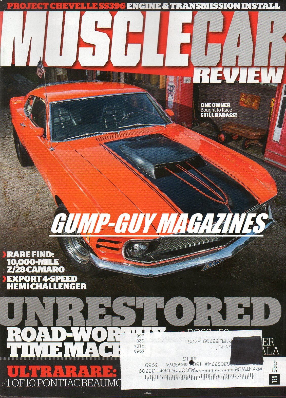 Buy Muscle Car Review July 2015 Magazine RARE FIND: 10,000 MILE Z/28 ...