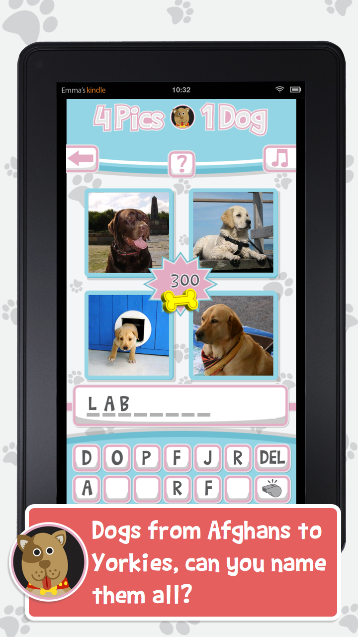 Breeds: The Dog Name Game - The Favorite ‘Guess the Word’ game of Dog ...