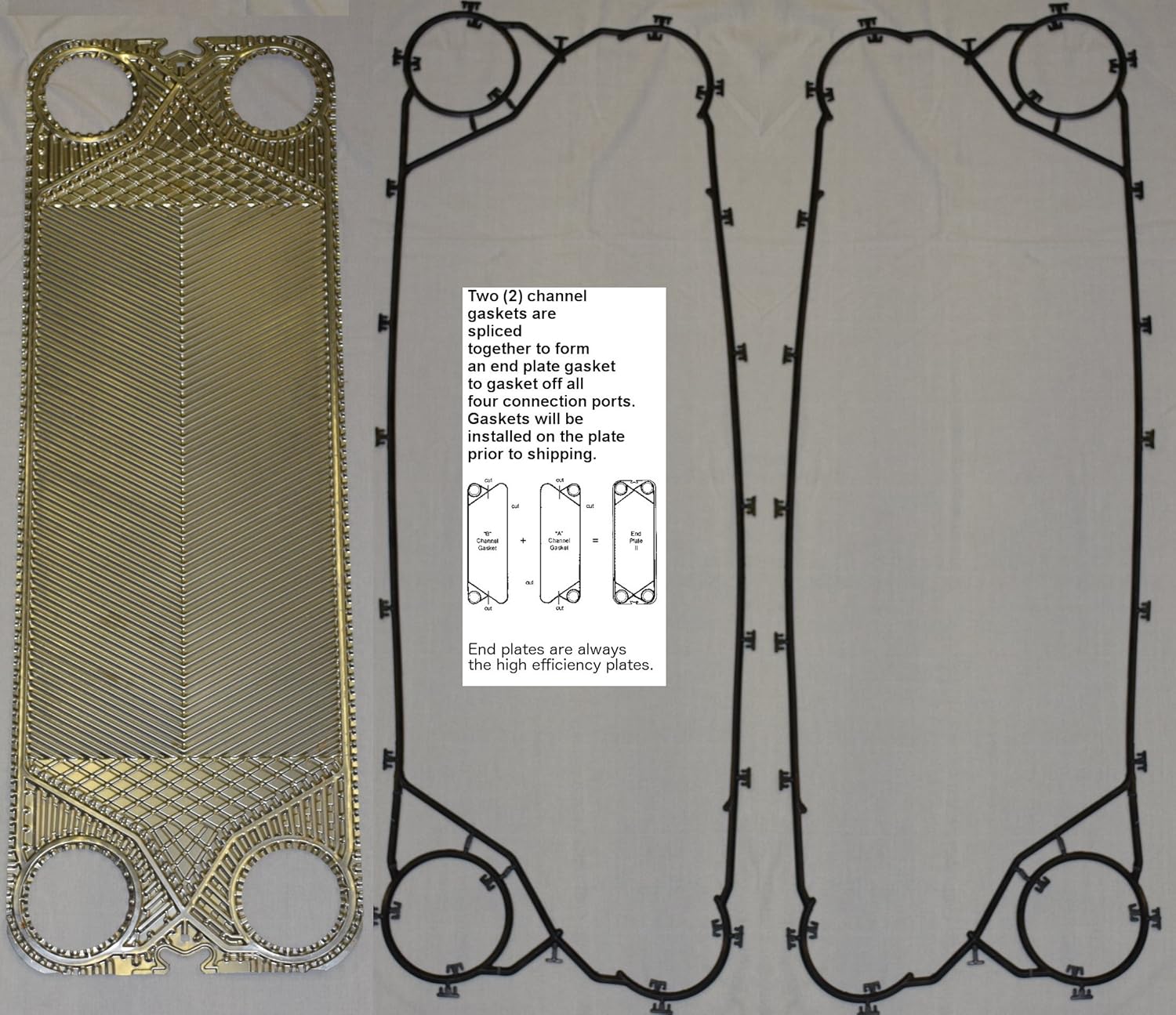 Amazon.com: Alfa Laval, 3811173483, Model M15M 316 SS plate, 0.50 mm ...