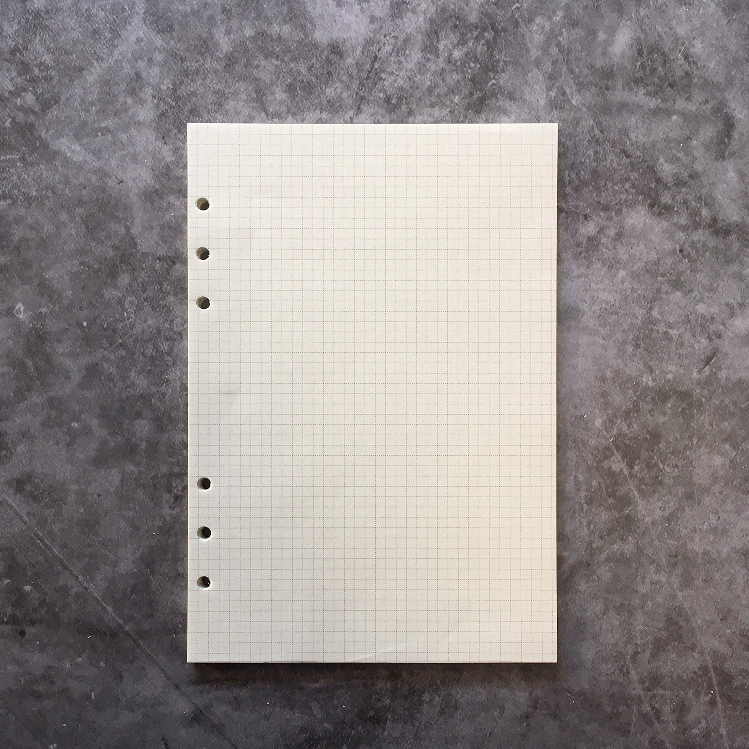 Buy Zelten A5 6 Holes Binder File Folder Organizer Paper Refill for ...