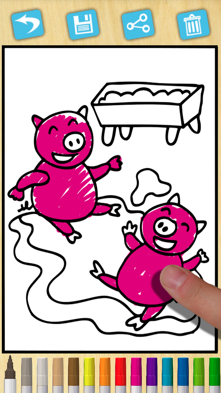 Painting farm animals - App on Amazon Appstore