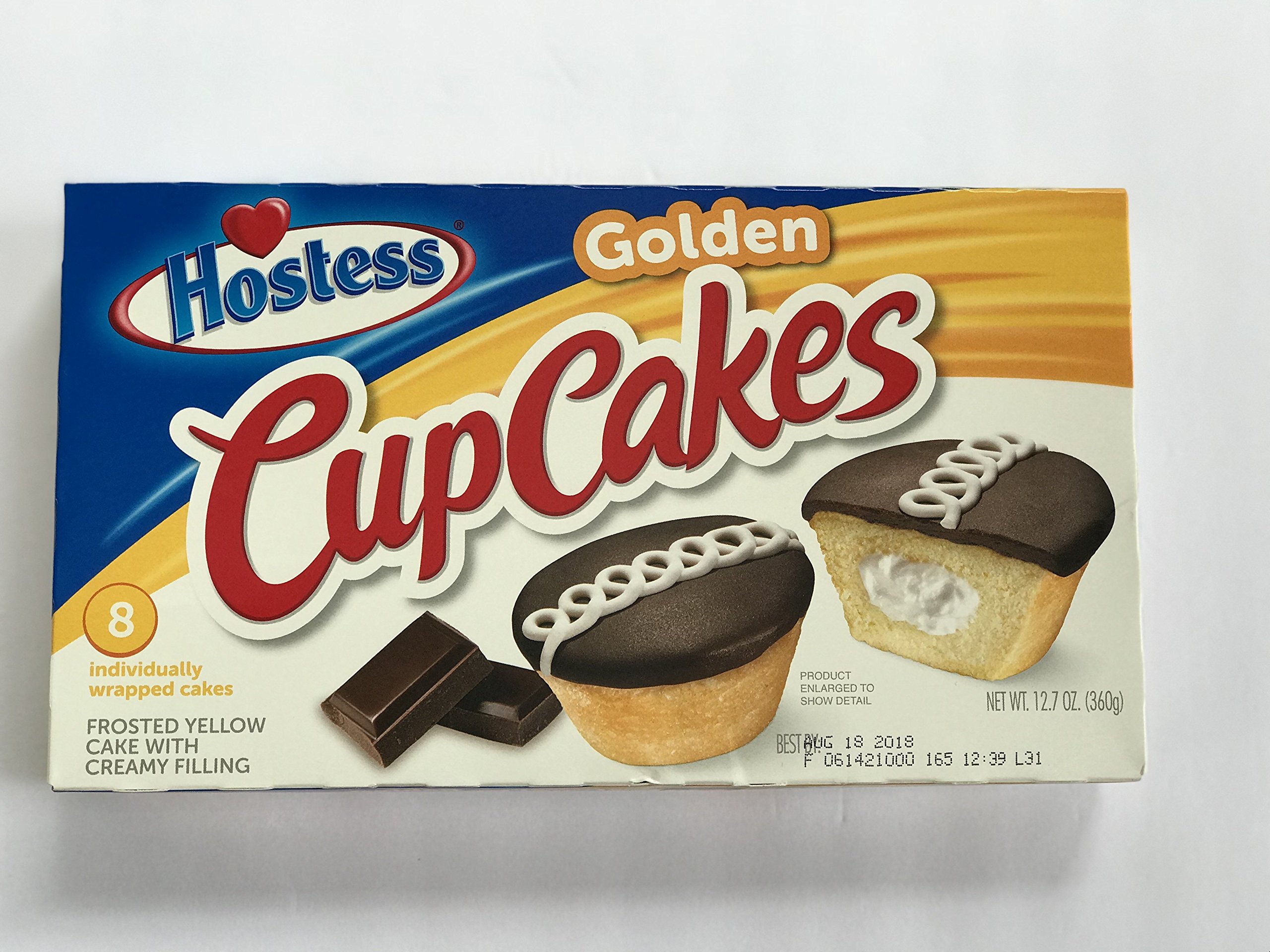 Hostess Golden Cupcakes