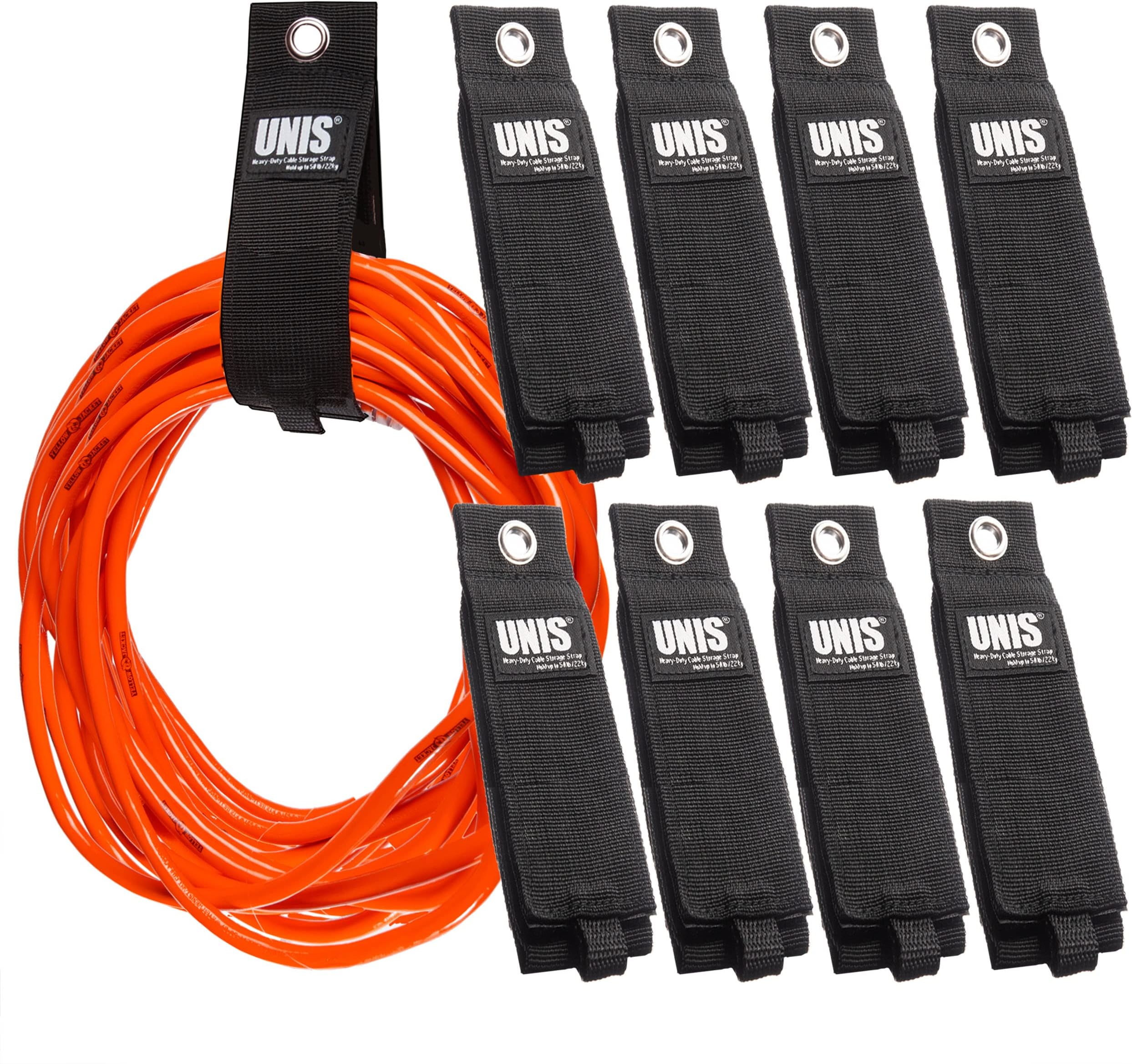 Amazon.com: 8 Pack Heavy Duty Large 13-inch Extension Cord Storage ...