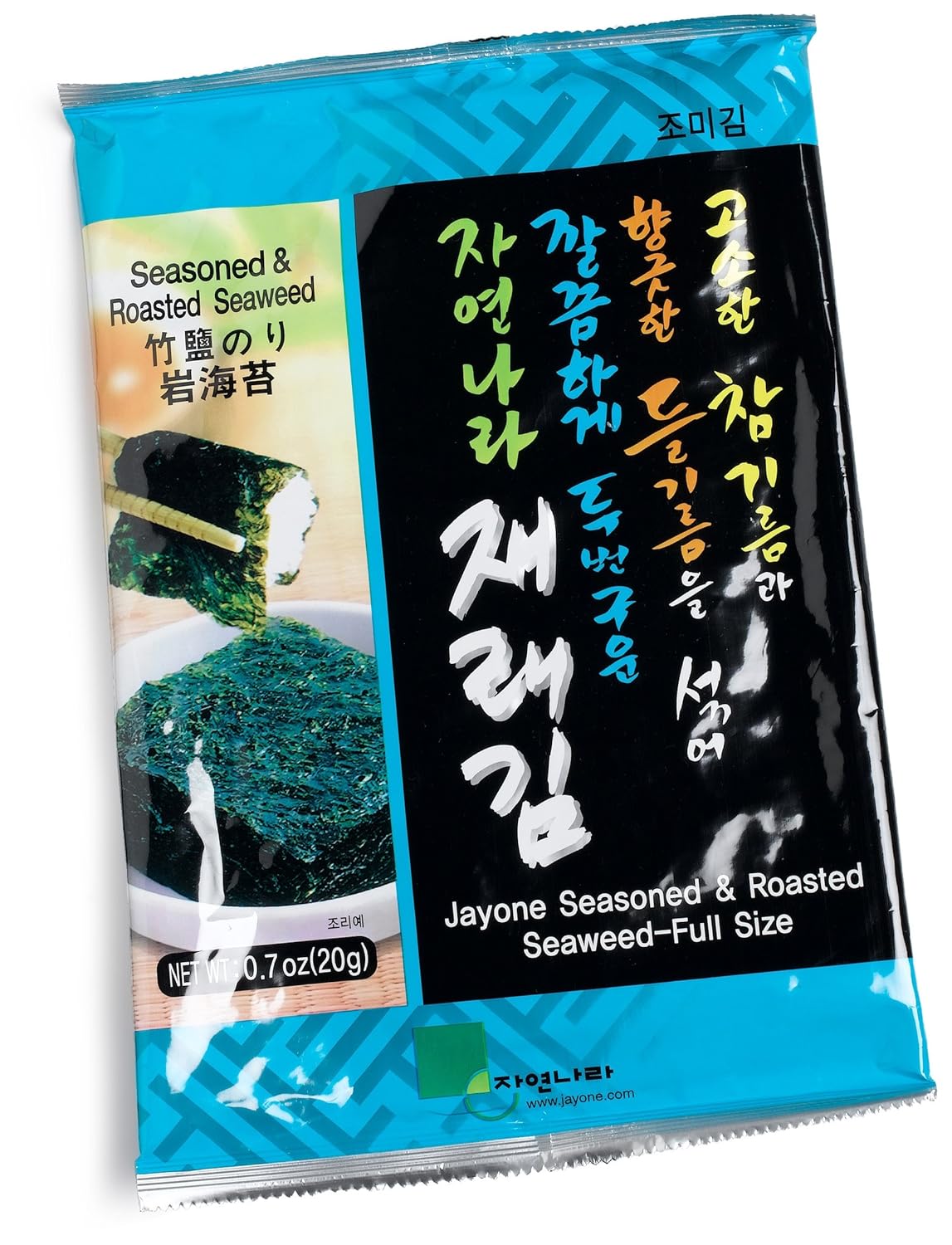 Amazon.com : Jayone Seaweed Seasoned & Roasted Full size, 0.7 oz ...