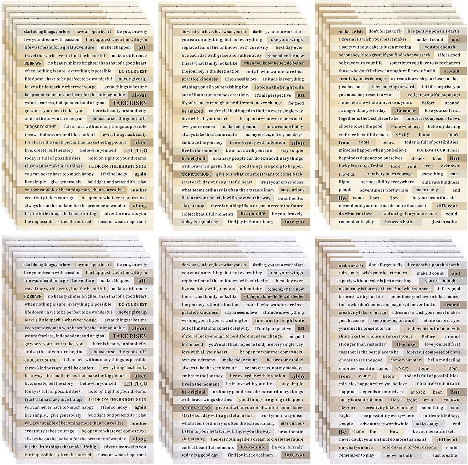 Amazon.com : 30 Sheet Small Talk Stickers Quote Stickers for Journaling ...