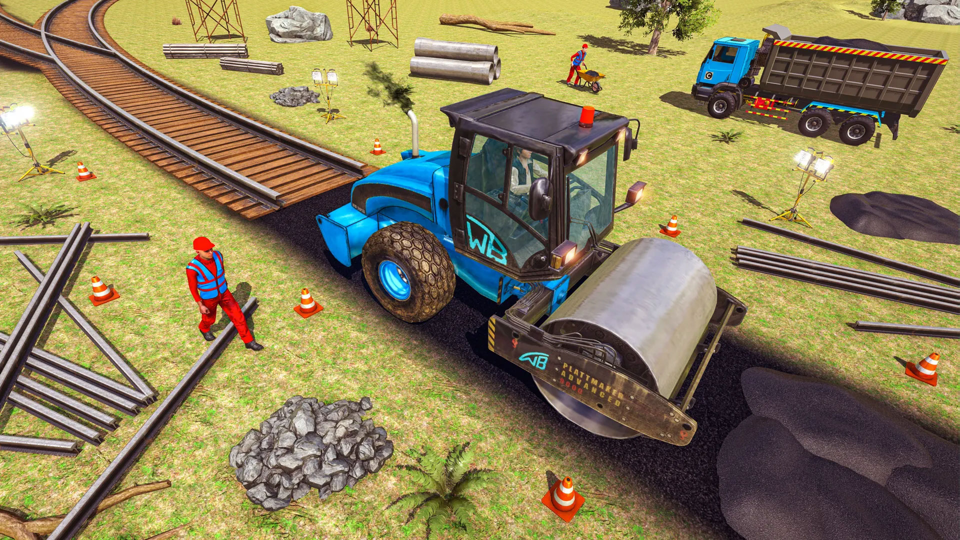Train Track Construction Train Station 3D Games - App on Amazon Appstore