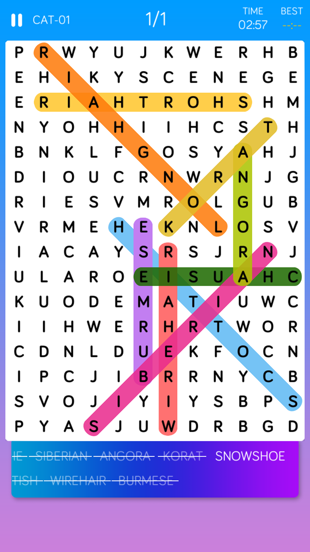 Word Search - Find Hidden Cross Word - App on Amazon Appstore