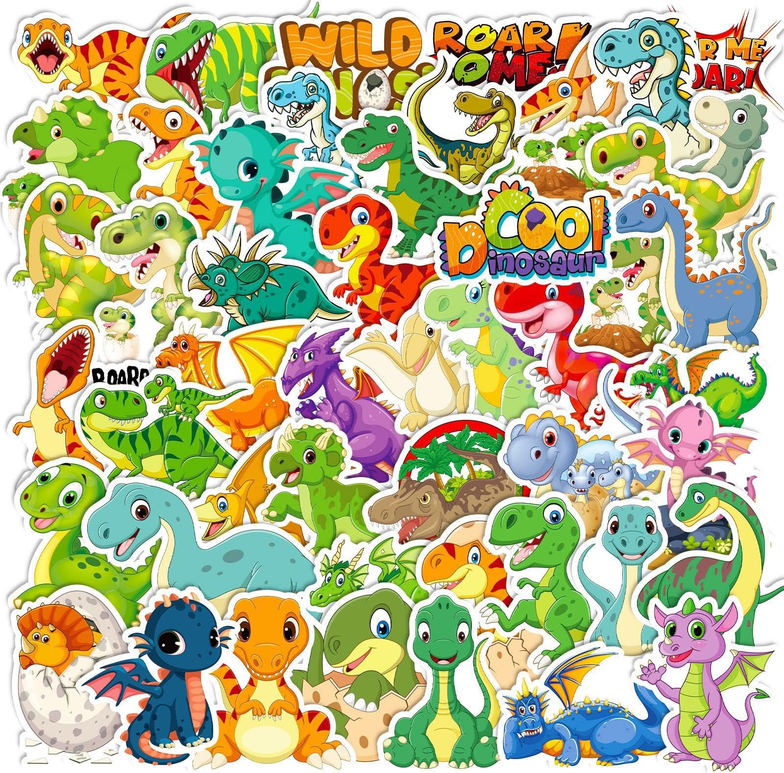 Amazon.com: 100PCS Exquisite Movie Stickers Pack Waterproof Vinyl ...