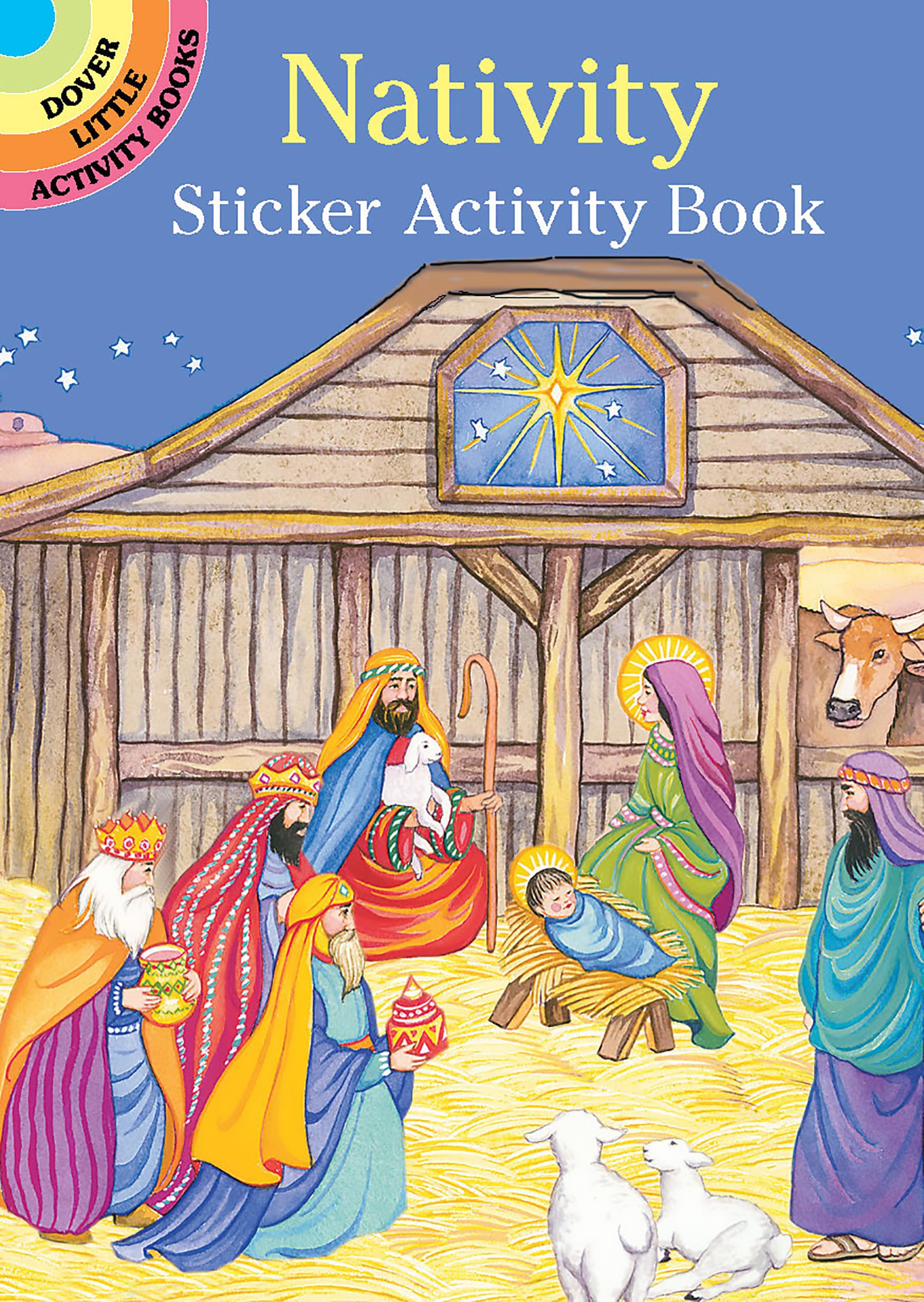 Nativity Sticker Activity Book (Dover Little Activity Books: Christmas ...