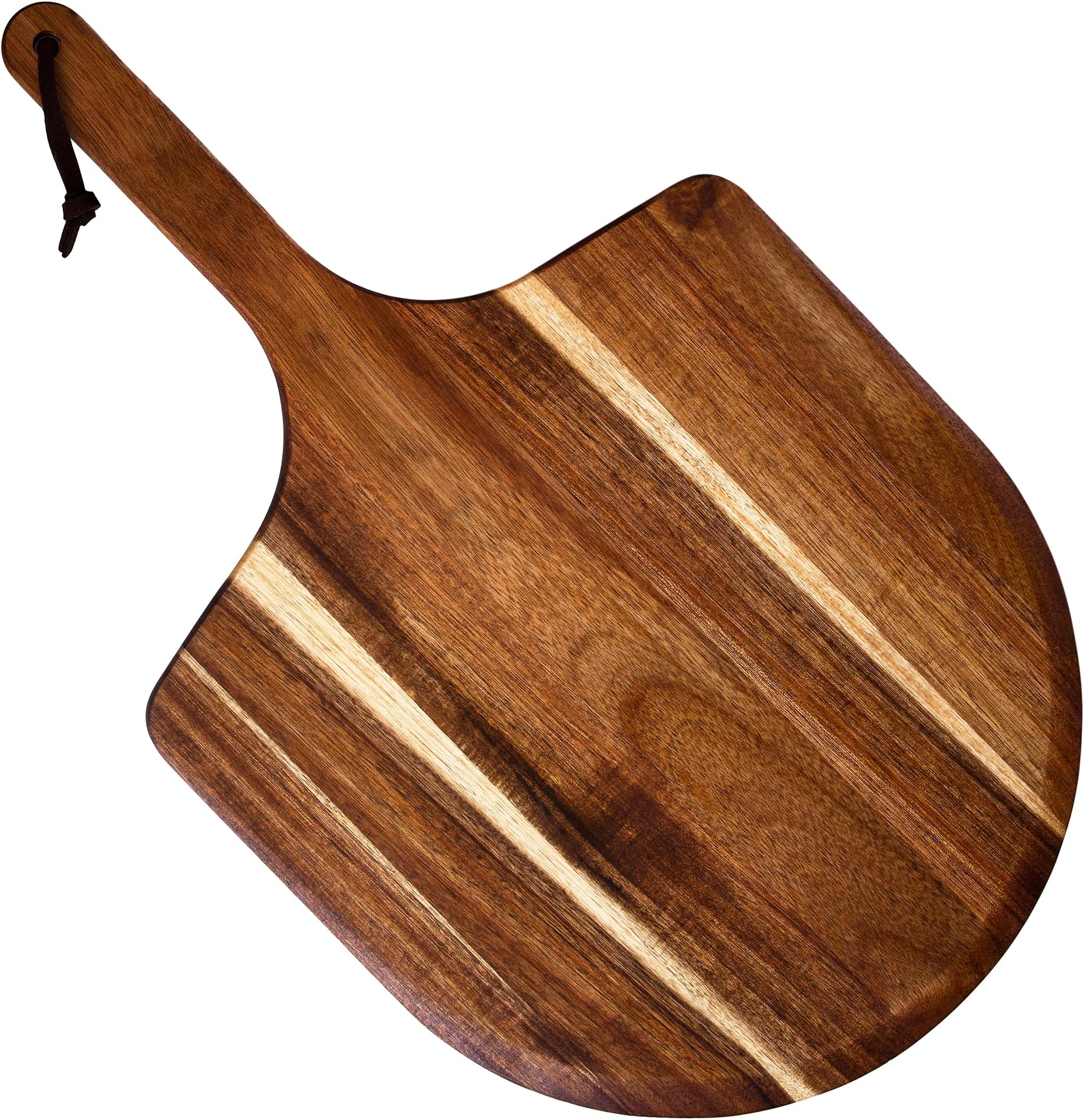 Amazon.com: Bruntmor Acacia Wood Pizza Paddle - Ideal for 10 Inch Pizza ...