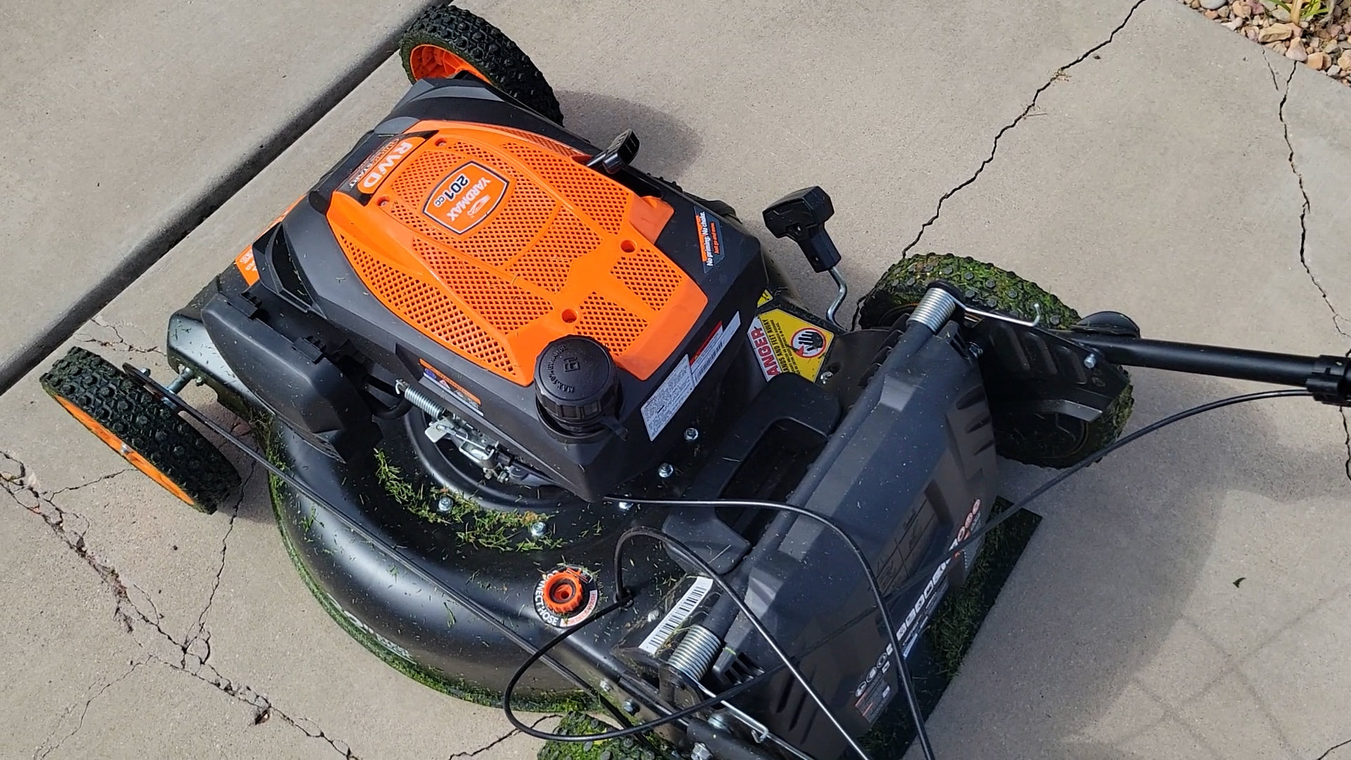 Watch 3-month follow-up on YARDMAX Gas Lawn Mower on Amazon Live